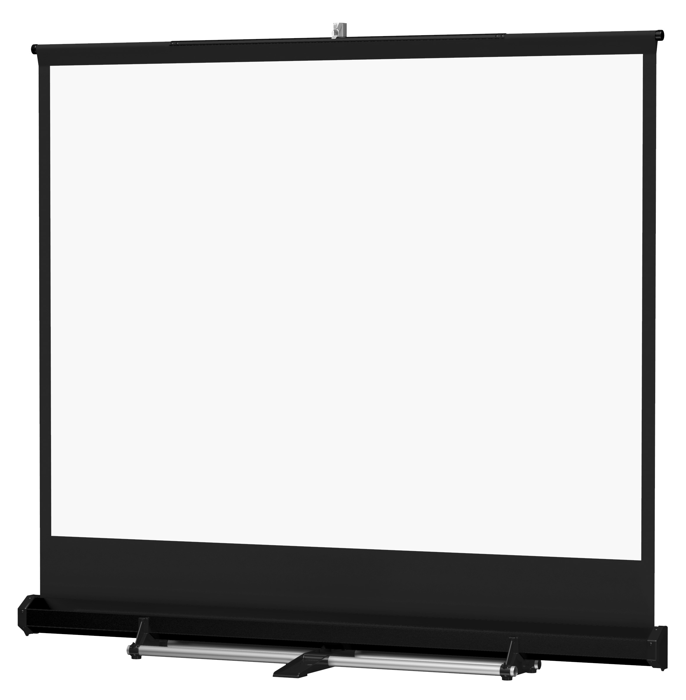 Retractable Projector Screen | 96 x 96 w/ Retractable Design | Displays2Go