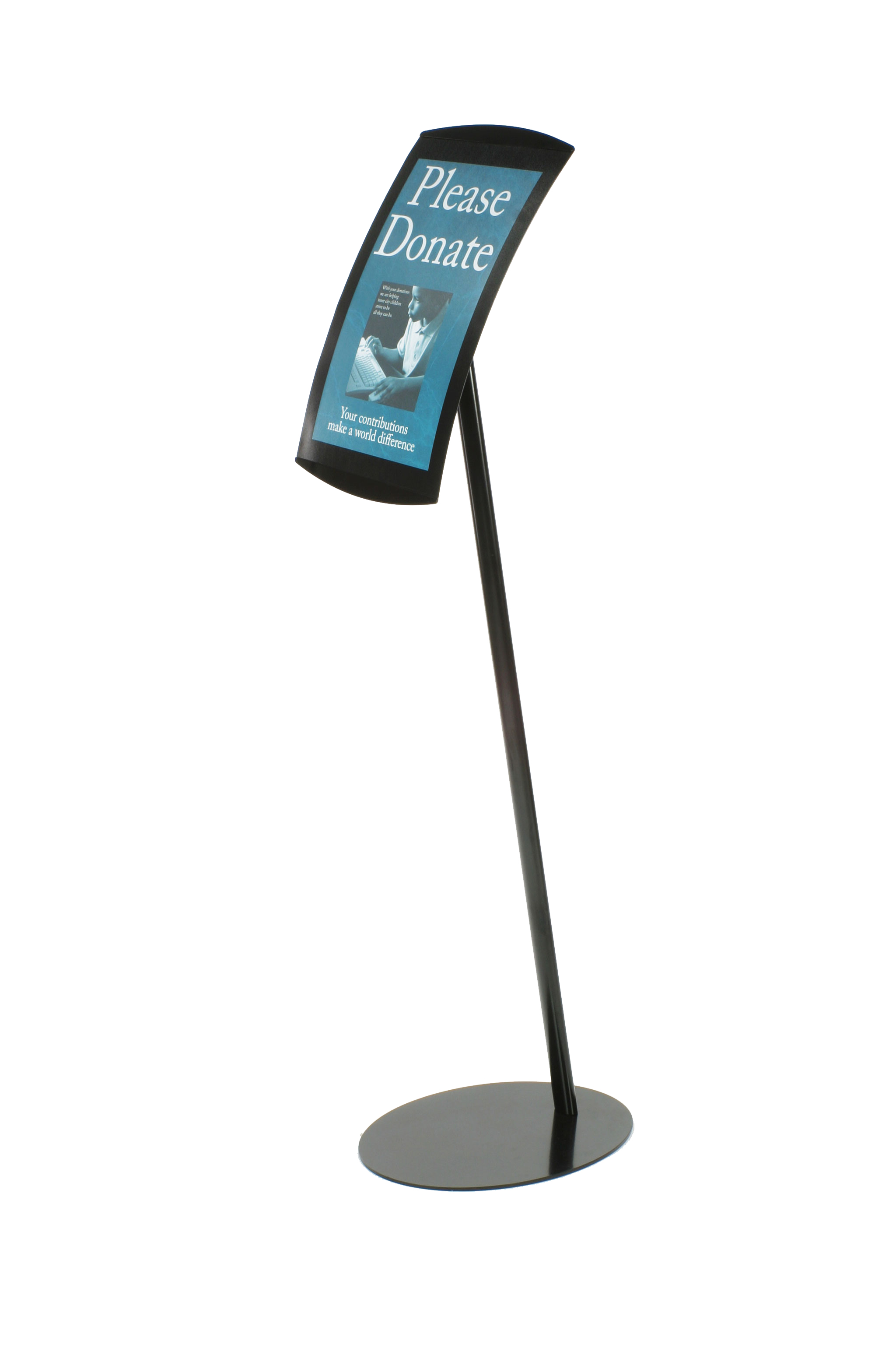 Magnetic Frame | 11" x 17" Menu Holder Floor Stand | Displays2Go