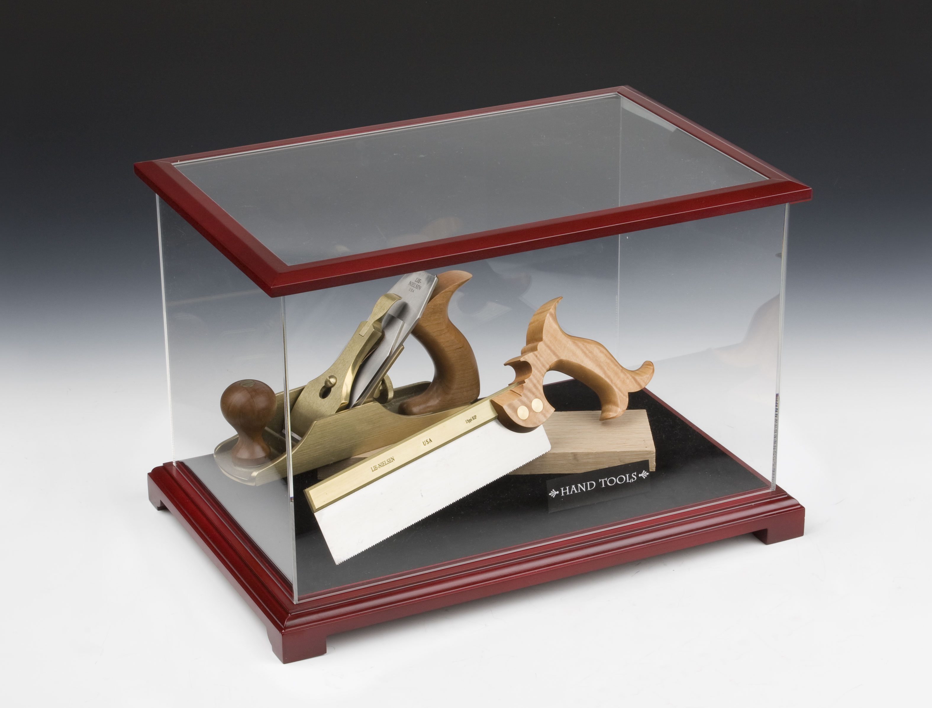 Model Display Cases | Wood Framed Acrylic Container | Displays2Go