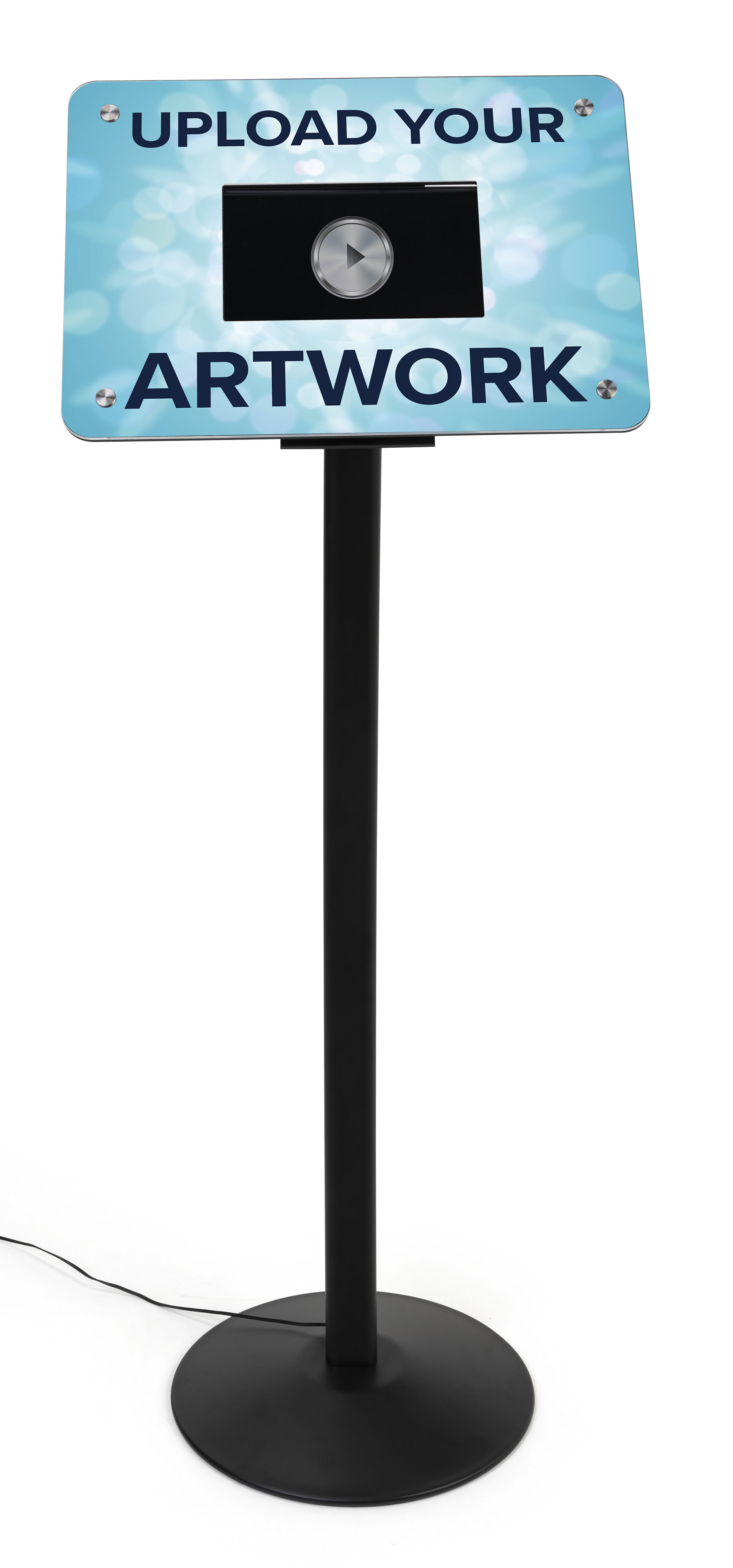 Custom Frame for DPF101 Digital Sign Stands | Displays2Go