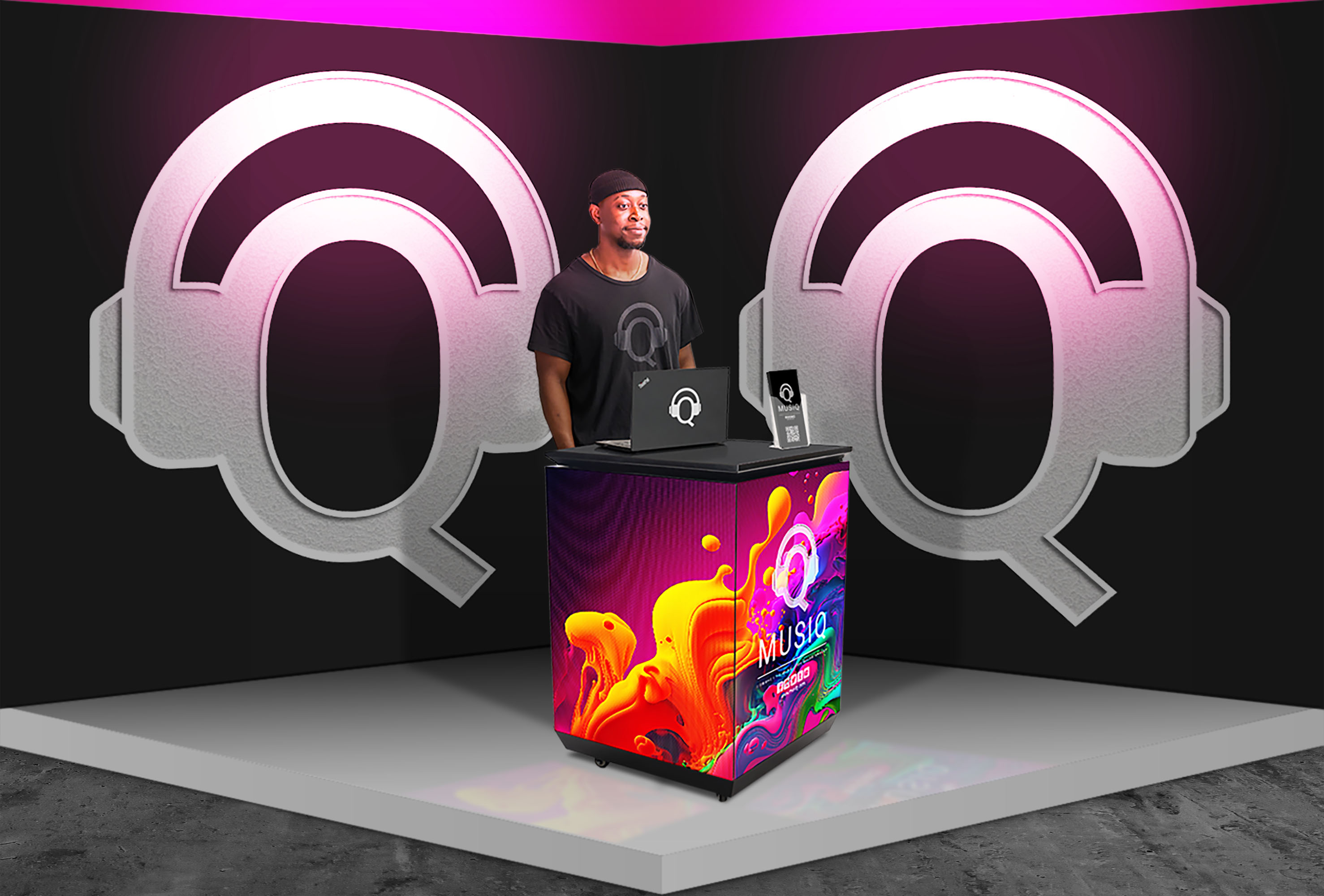 Digital Counter Display | 3-Sided LED Screens | Displays2Go