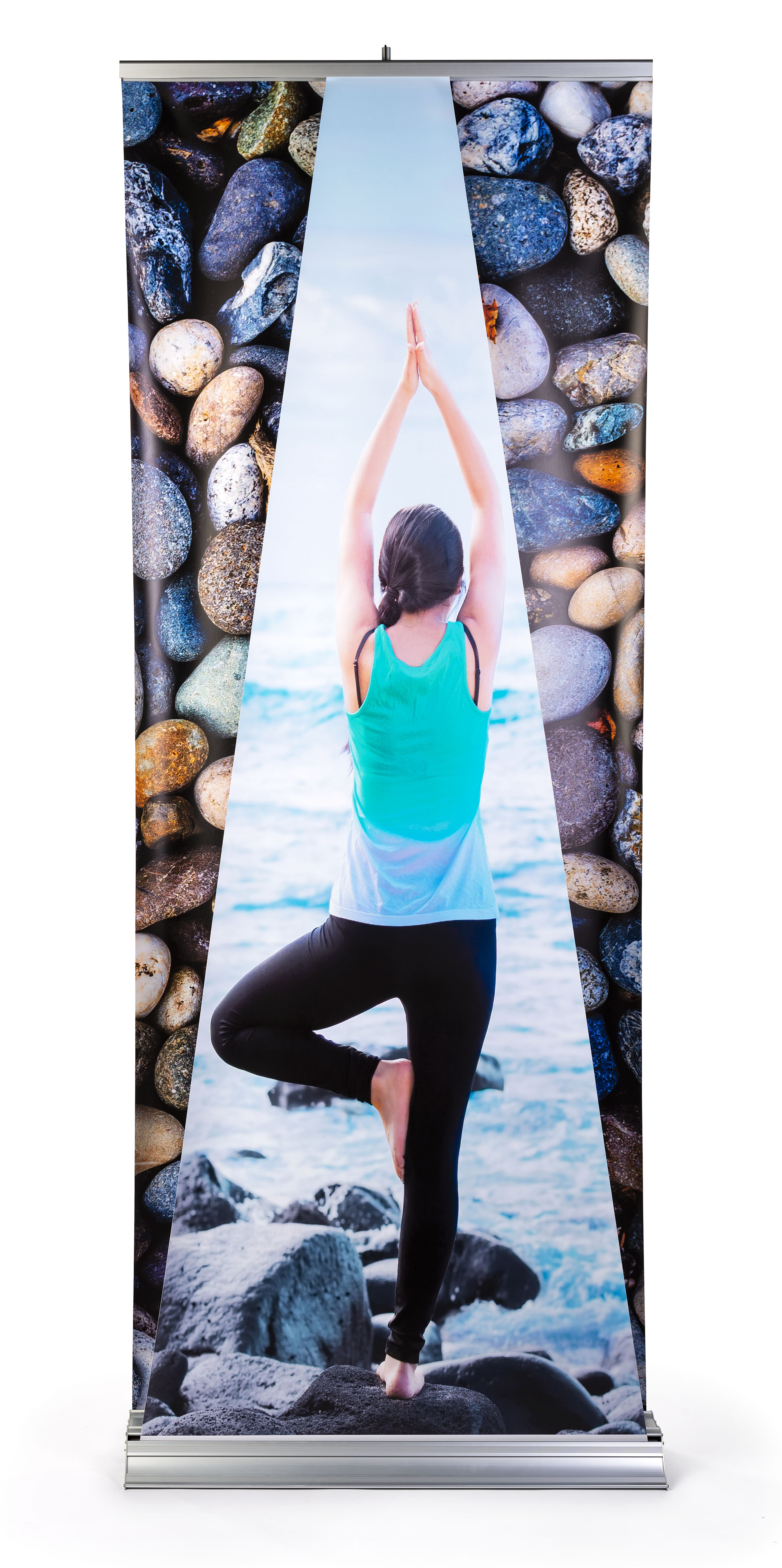 3D Effect Dual Layer Pull Up Banner Stand | Full Color Printing ...