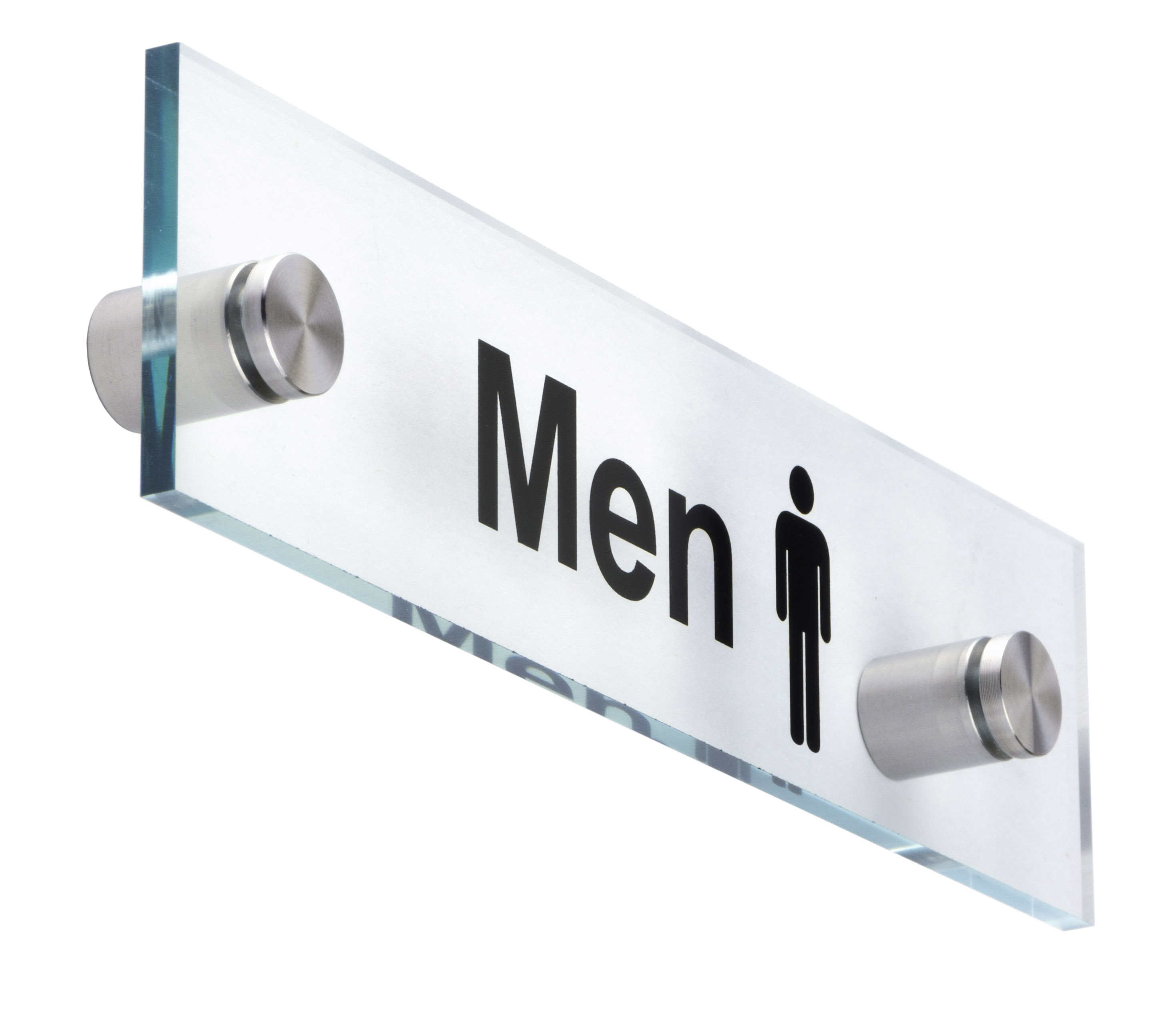 Acrylic Office Room Signs | Set of 5 with Steel Standoffs | Displays2Go