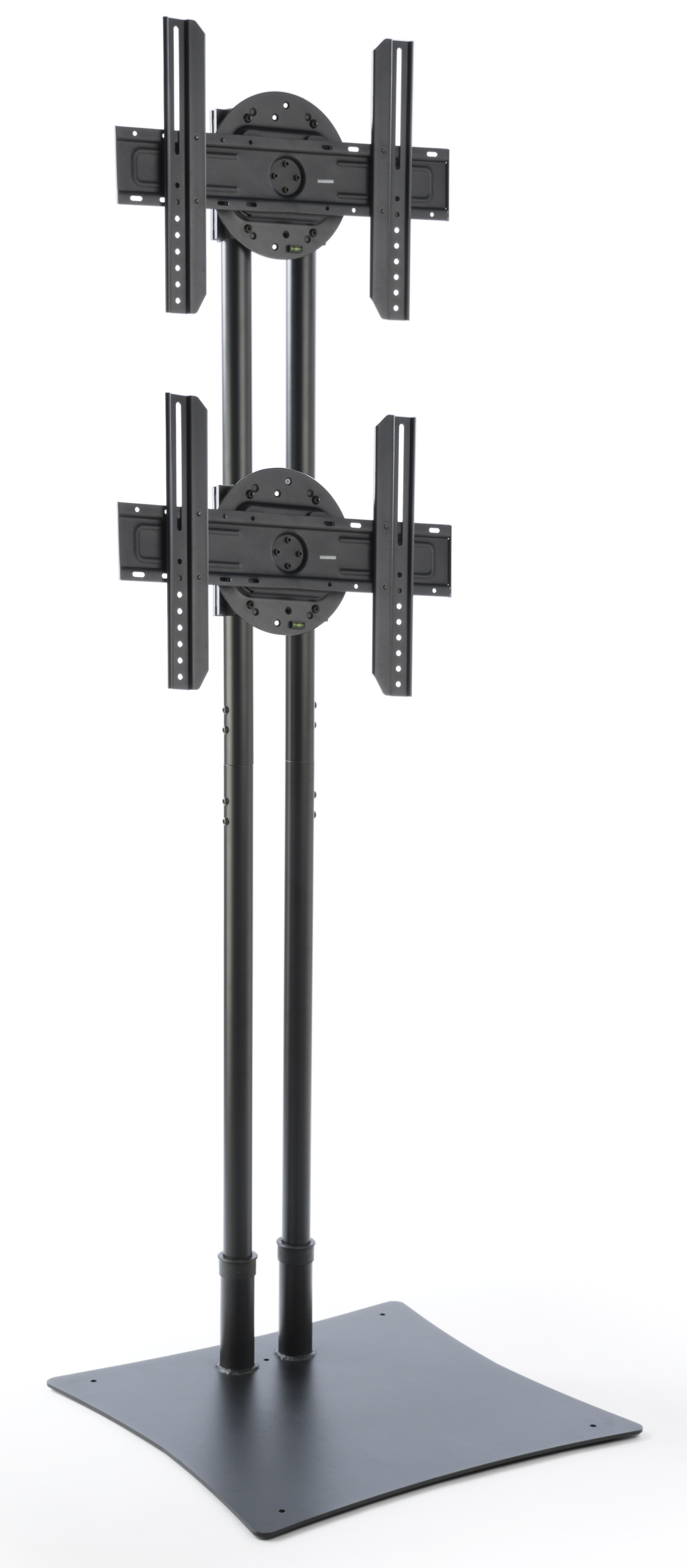 Freestanding Dual TV Stand | Fits 32” – 70” Screens | Displays2Go