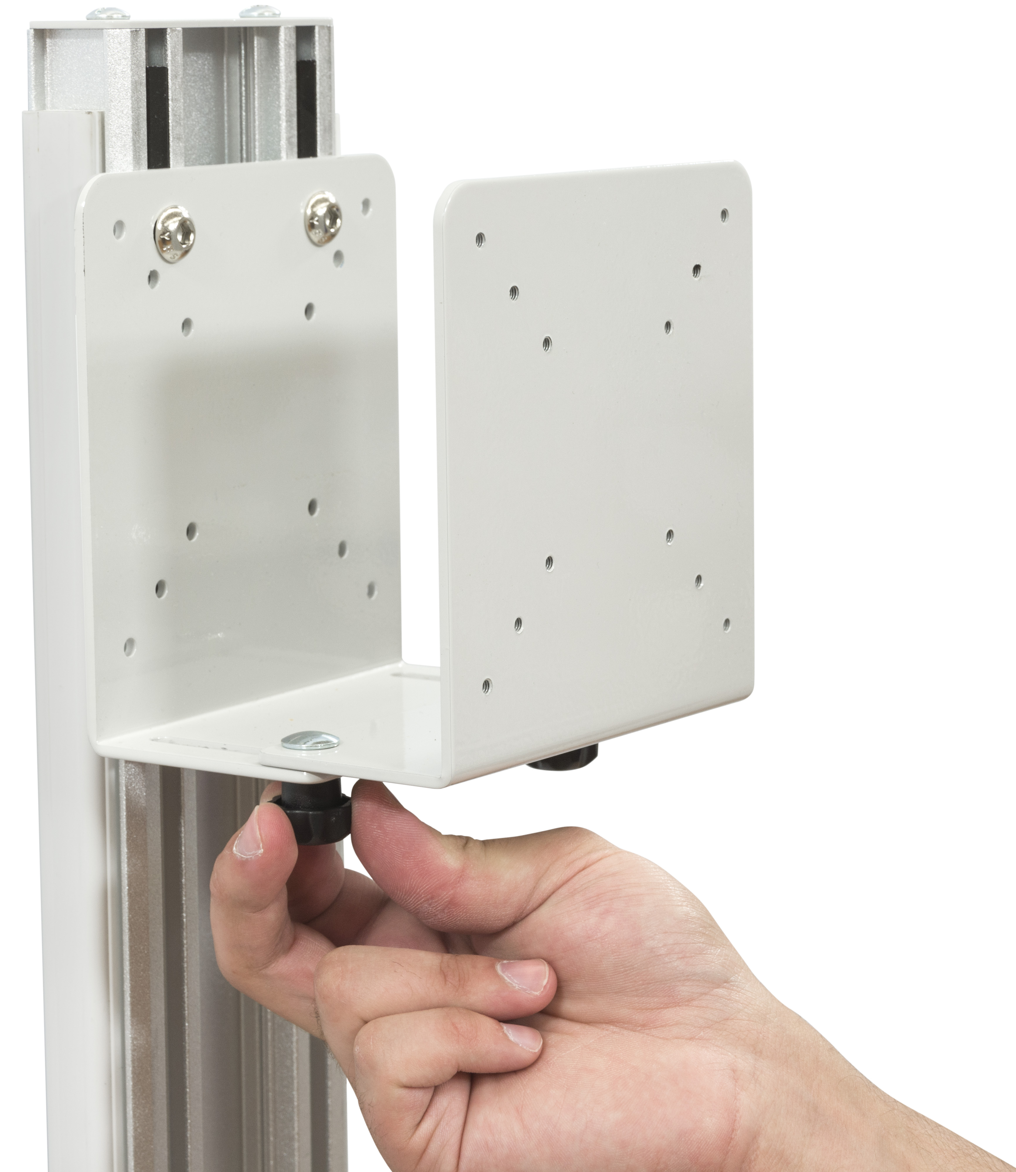 Wall Mounted Computer Workstation | Sit or Stand | Displays2Go