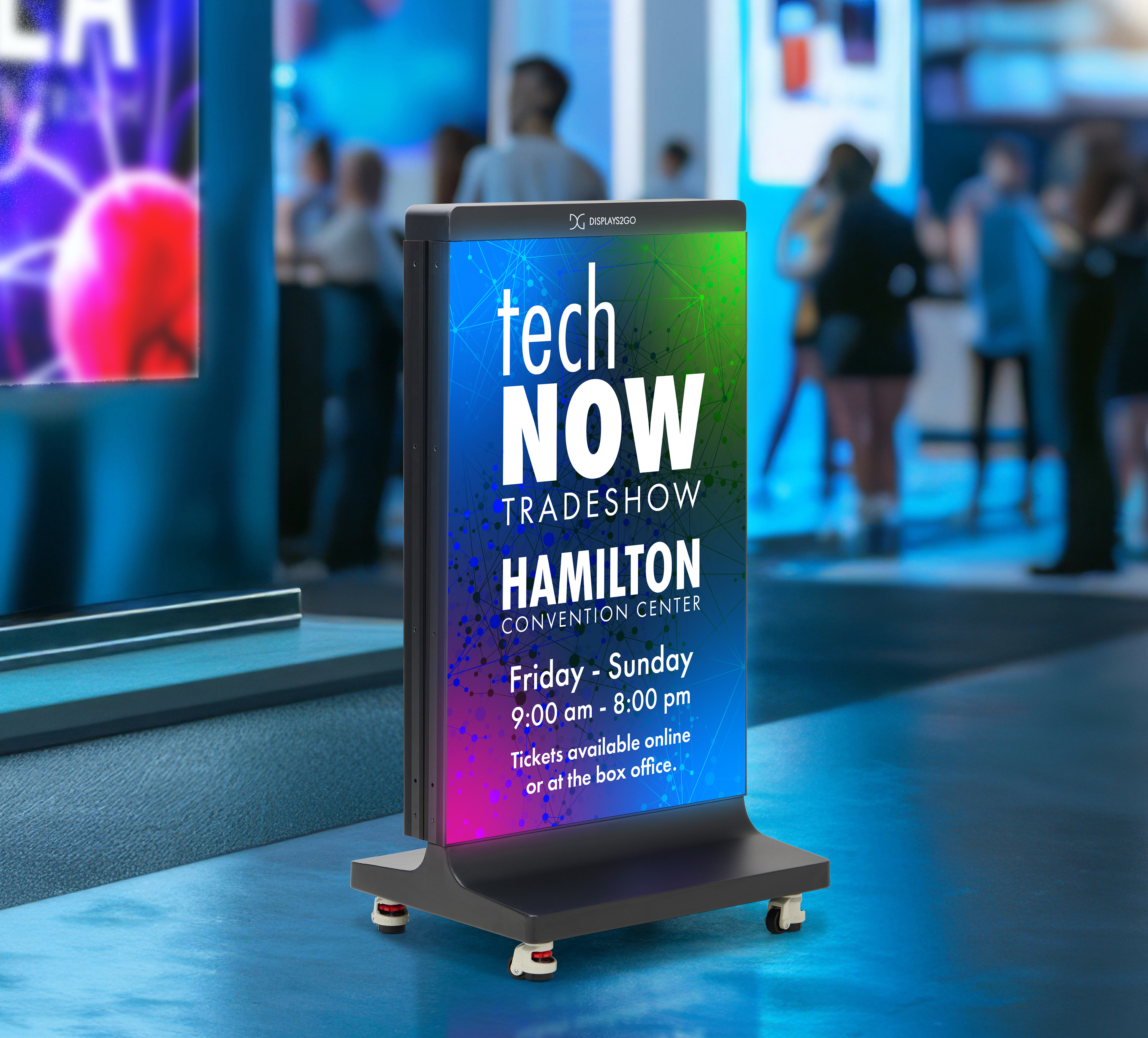 Foldable LED Poster | Shop Digital Signage | Displays2Go