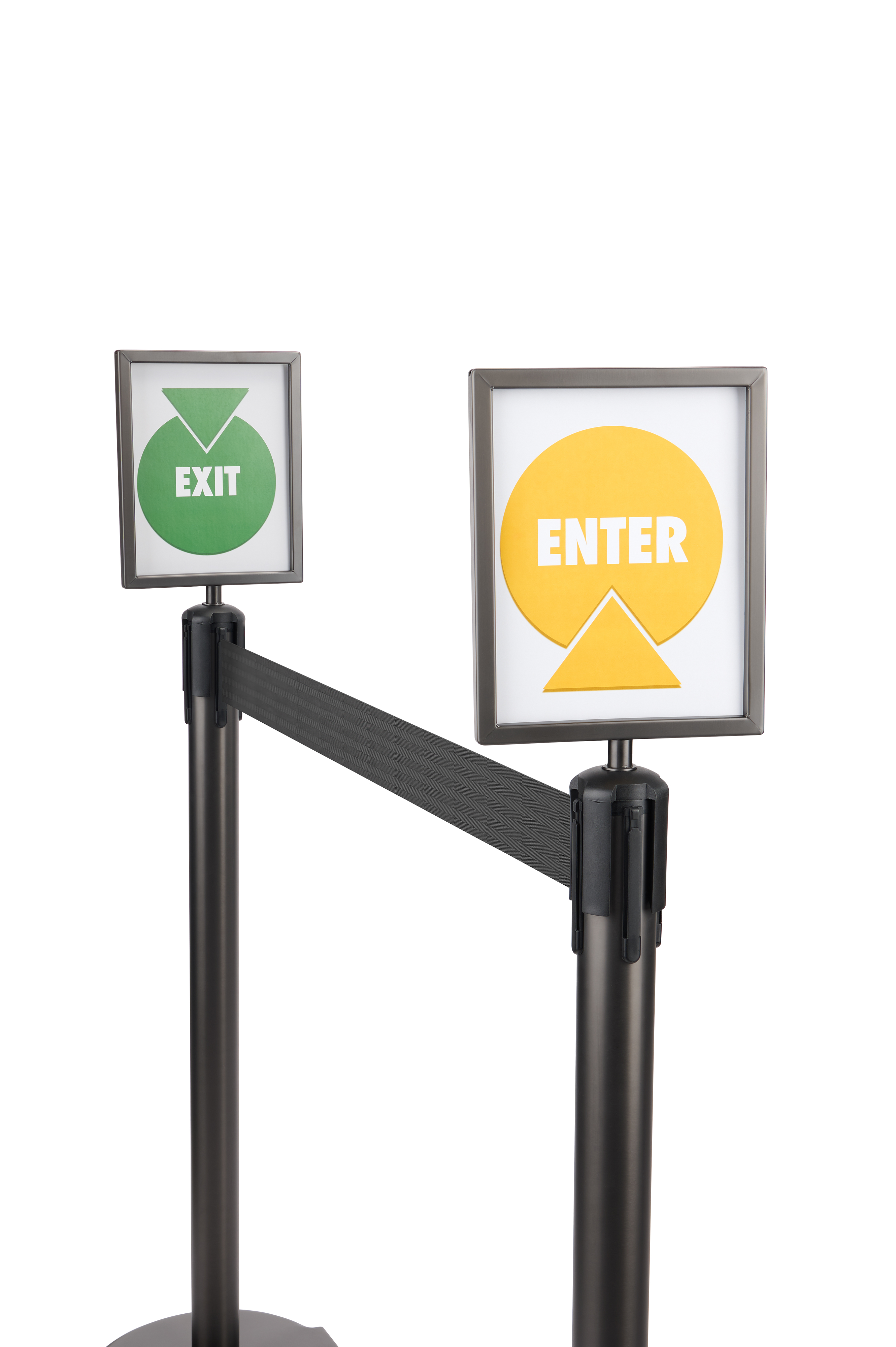 Sign Holder Topper for RCCDX QueuePole.Deluxe Stanchions | Displays2Go