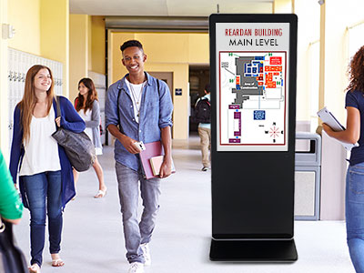 7 Ways Digital Signage & Kiosks Improve Campus Life | Smart Education ...