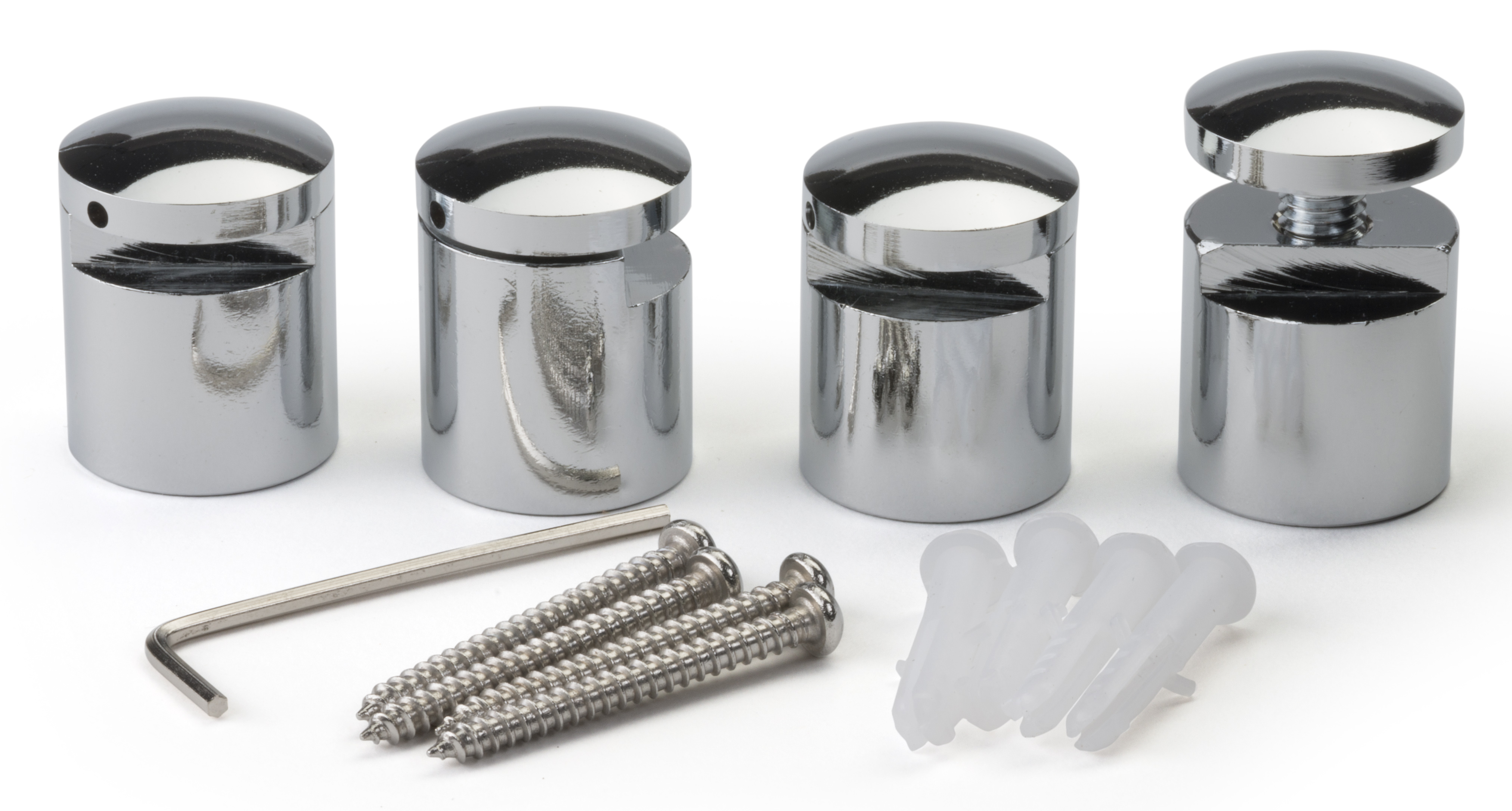 Standoff System | For Signage Shops - Steel w/ 1 x 3/4 Edge Grips ...