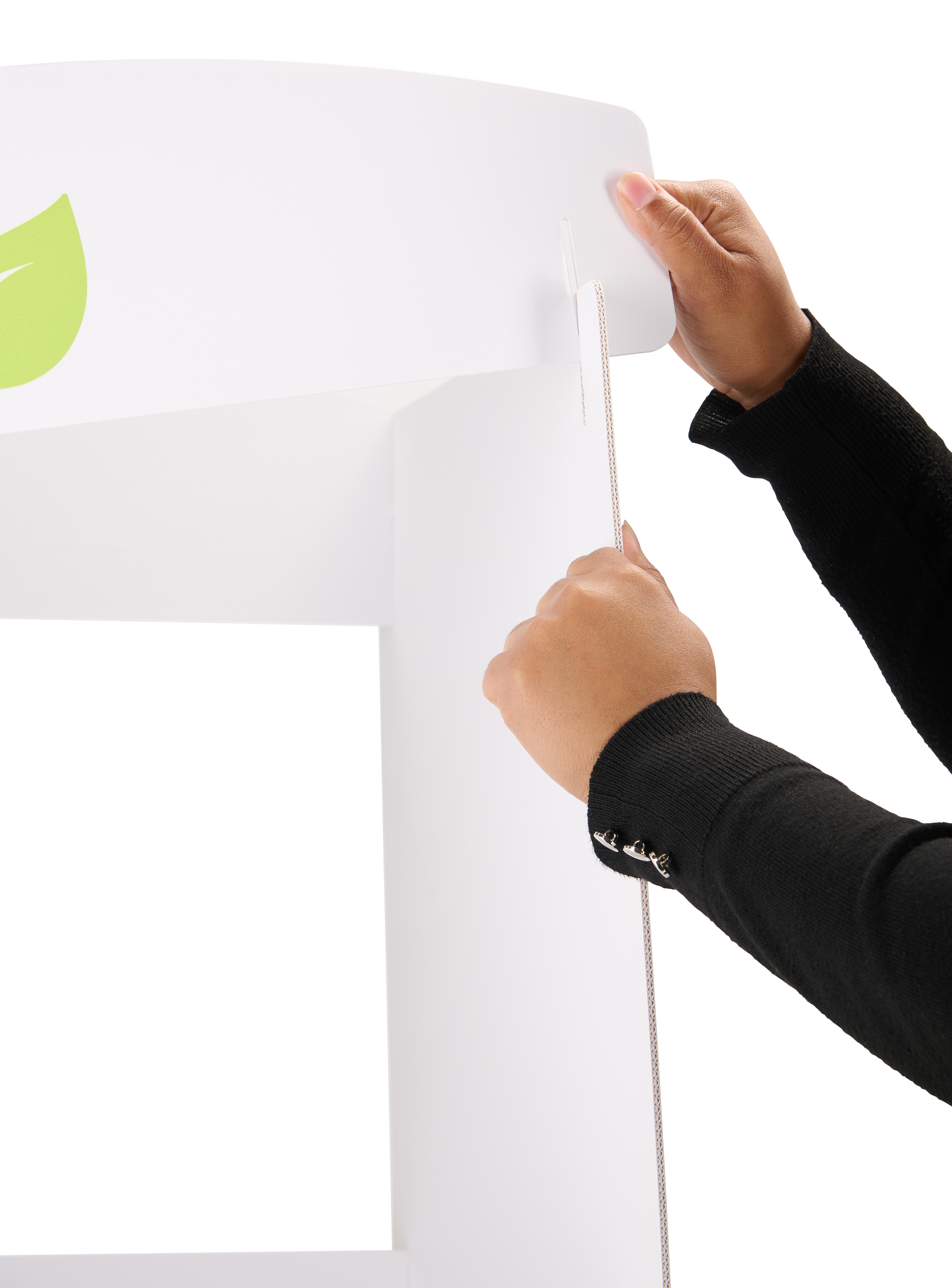 Flat Pack Cube Display Signage | Custom Printed Panels | Displays2Go