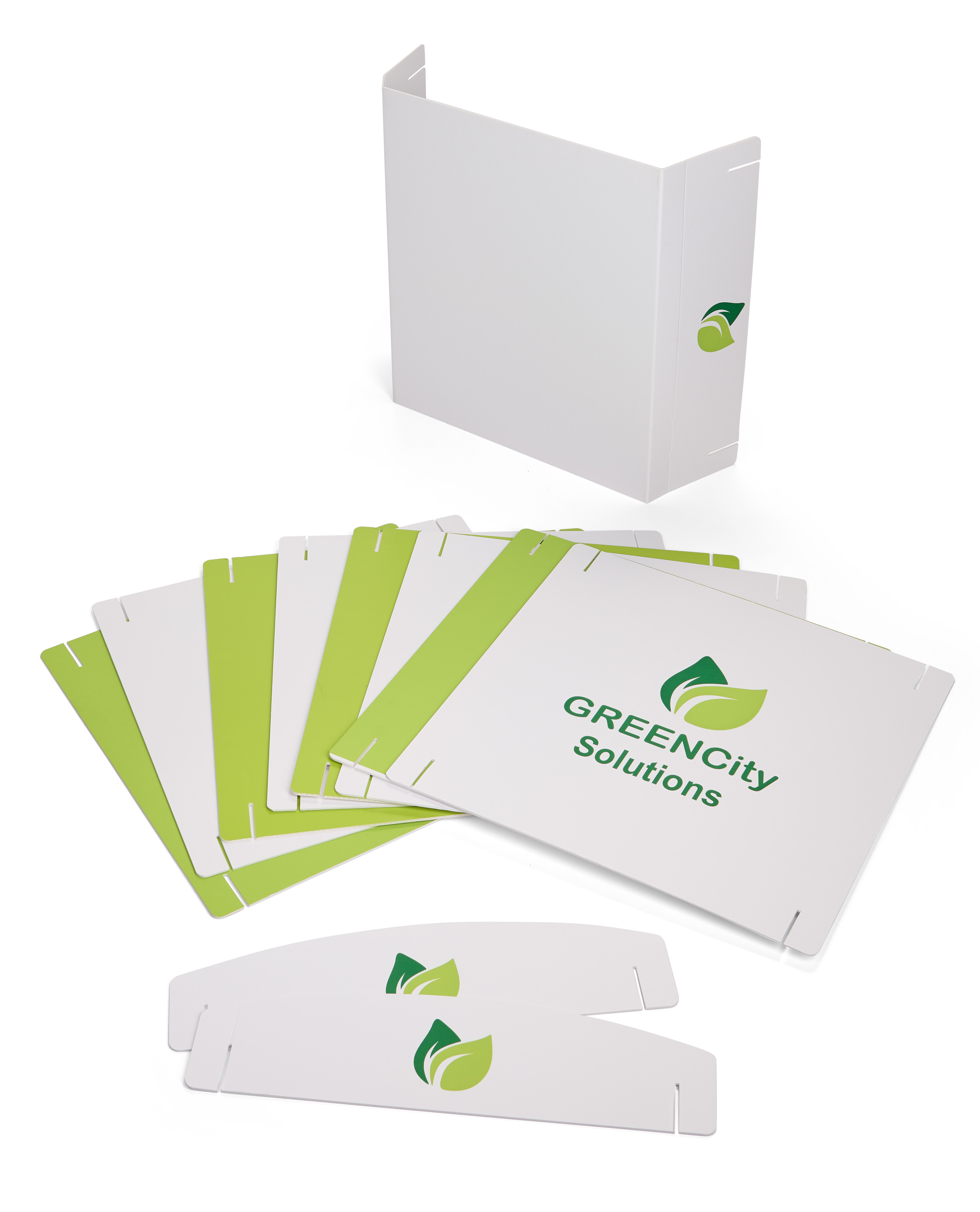 Flat Pack Cube Display Signage | Custom Printed Panels | Displays2Go