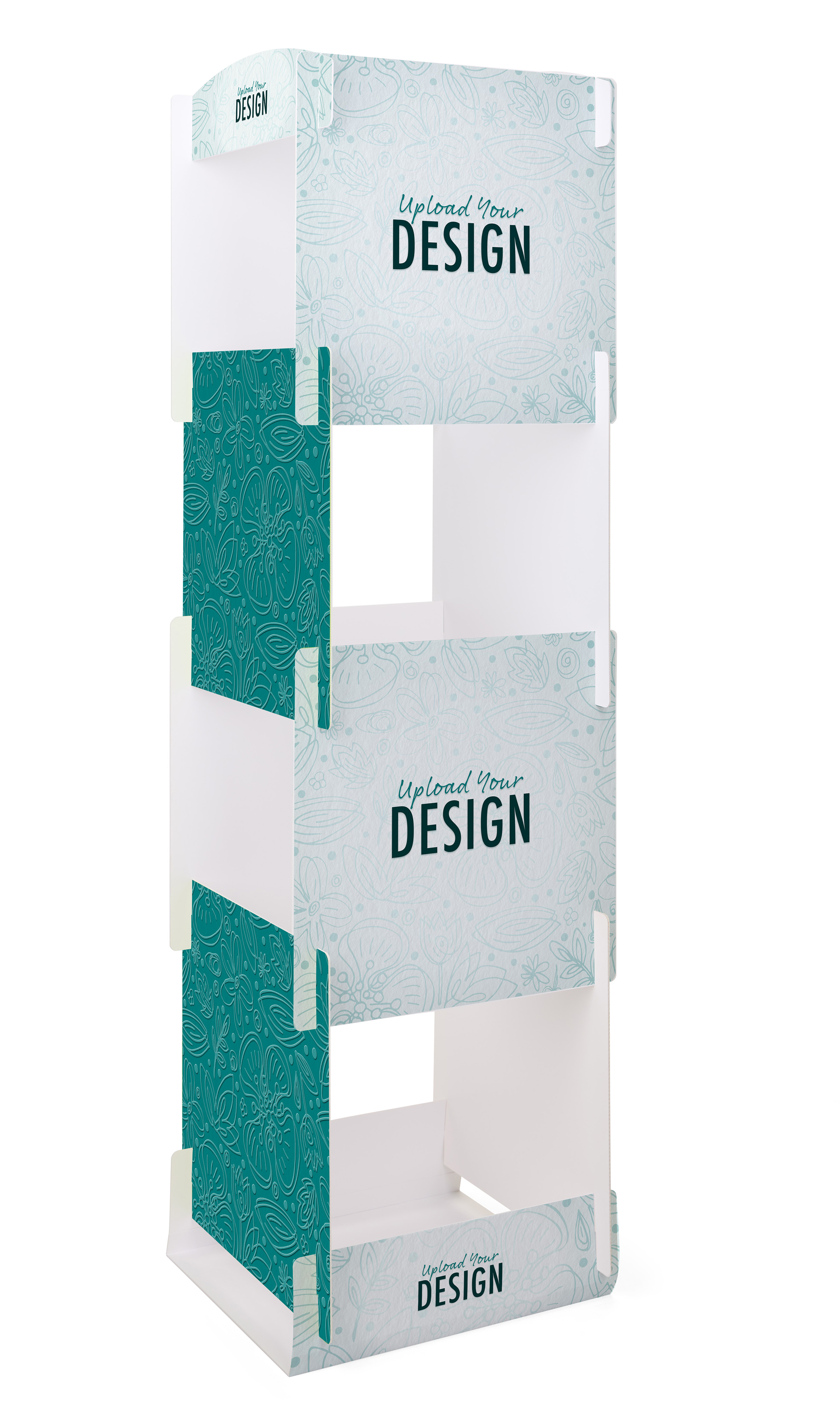 Flat Pack Cube Display Signage | Custom Printed Panels | Displays2Go