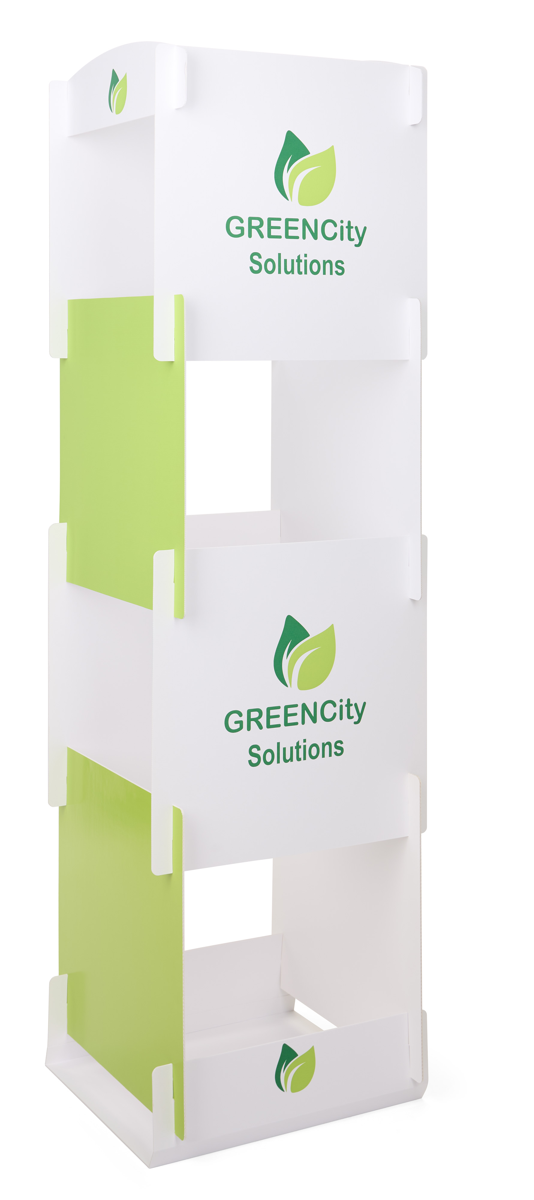 Flat Pack Cube Display Signage | Custom Printed Panels | Displays2Go