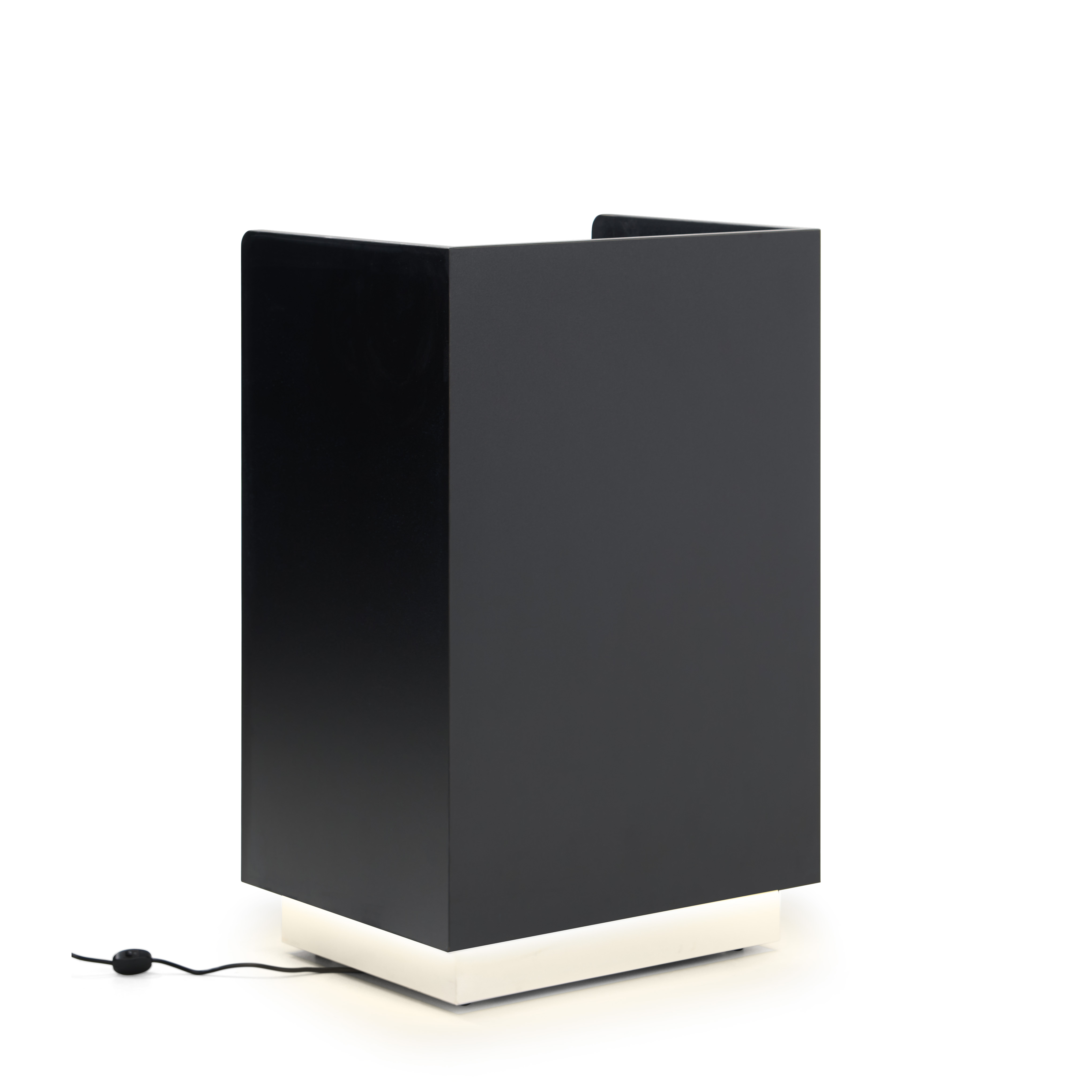 Modern Hostess Stand | Illuminated Base | Displays2Go