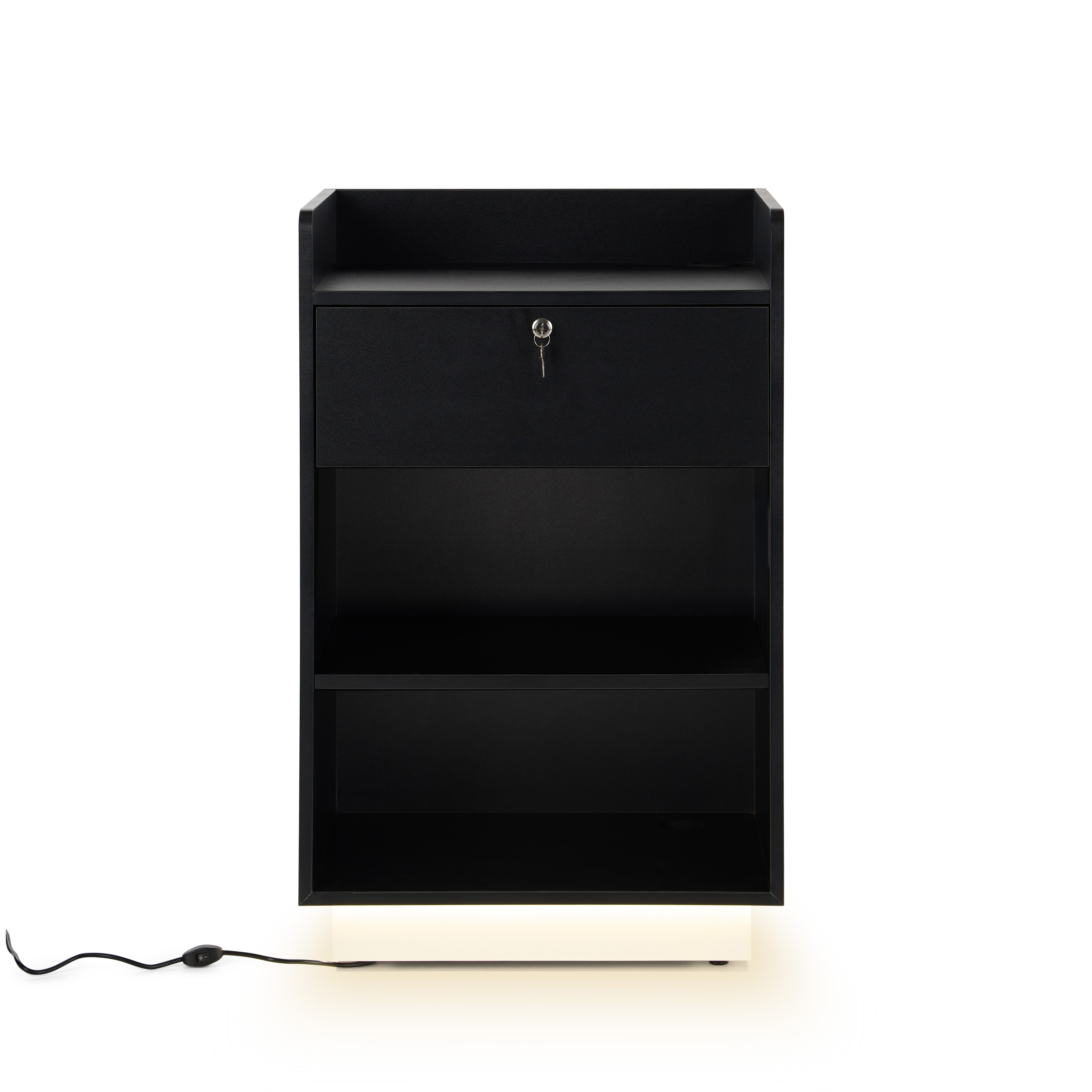 Modern Hostess Stand | Illuminated Base | Displays2Go