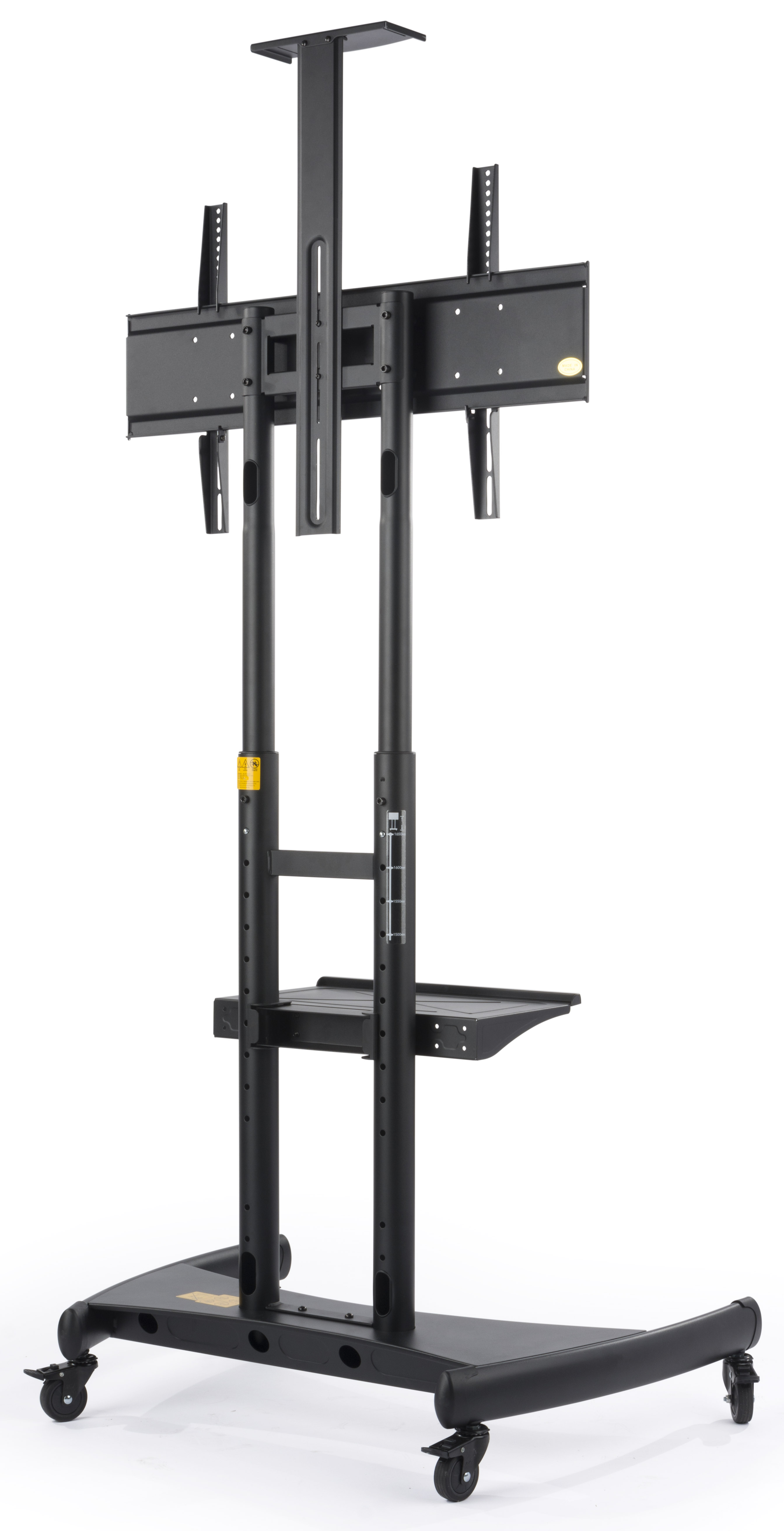 Large Flat Screen TV Stand | AV & Camera Shelf Included | Displays2Go