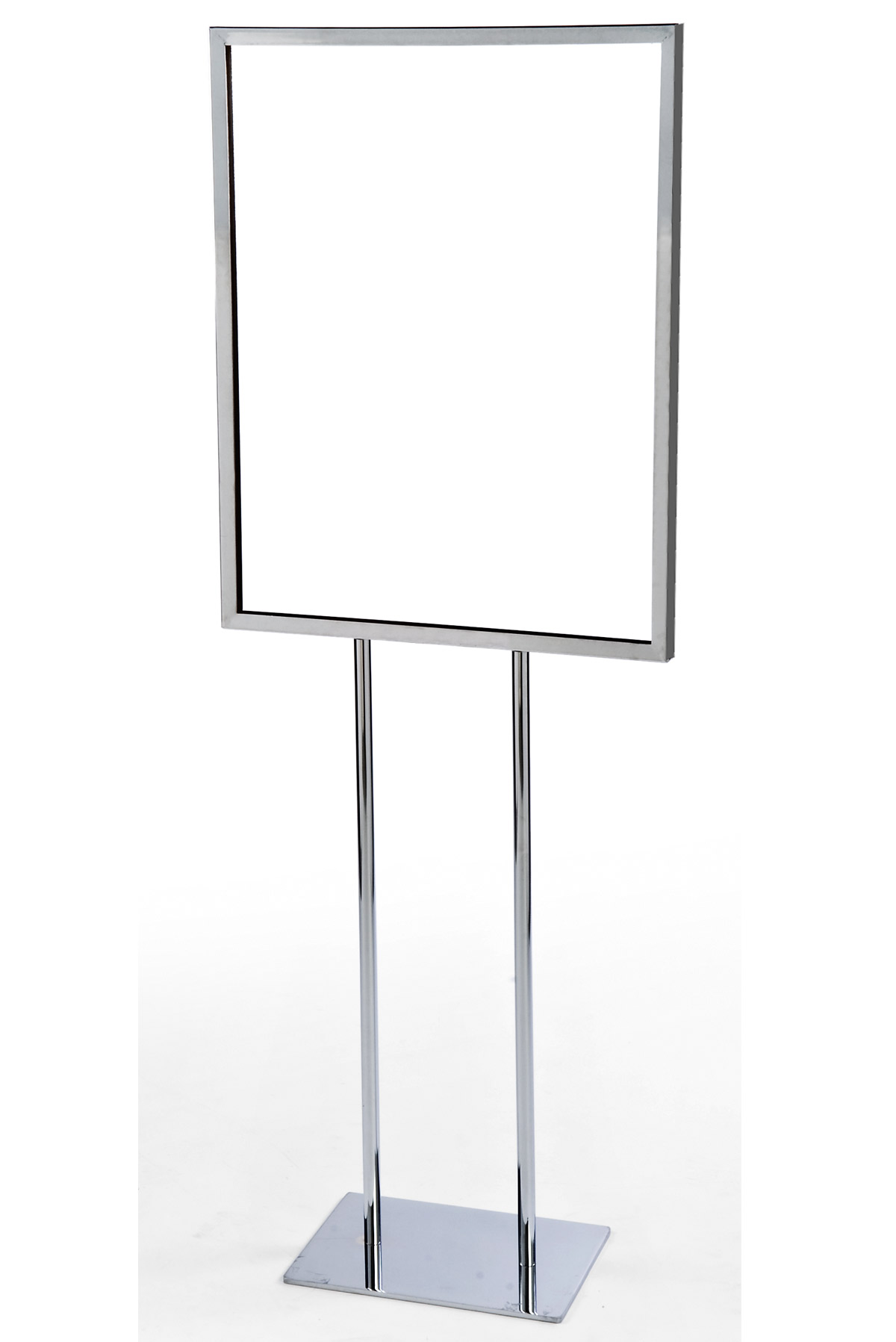Poster Display | Chrome Double Sided Sign Stand | Displays2Go