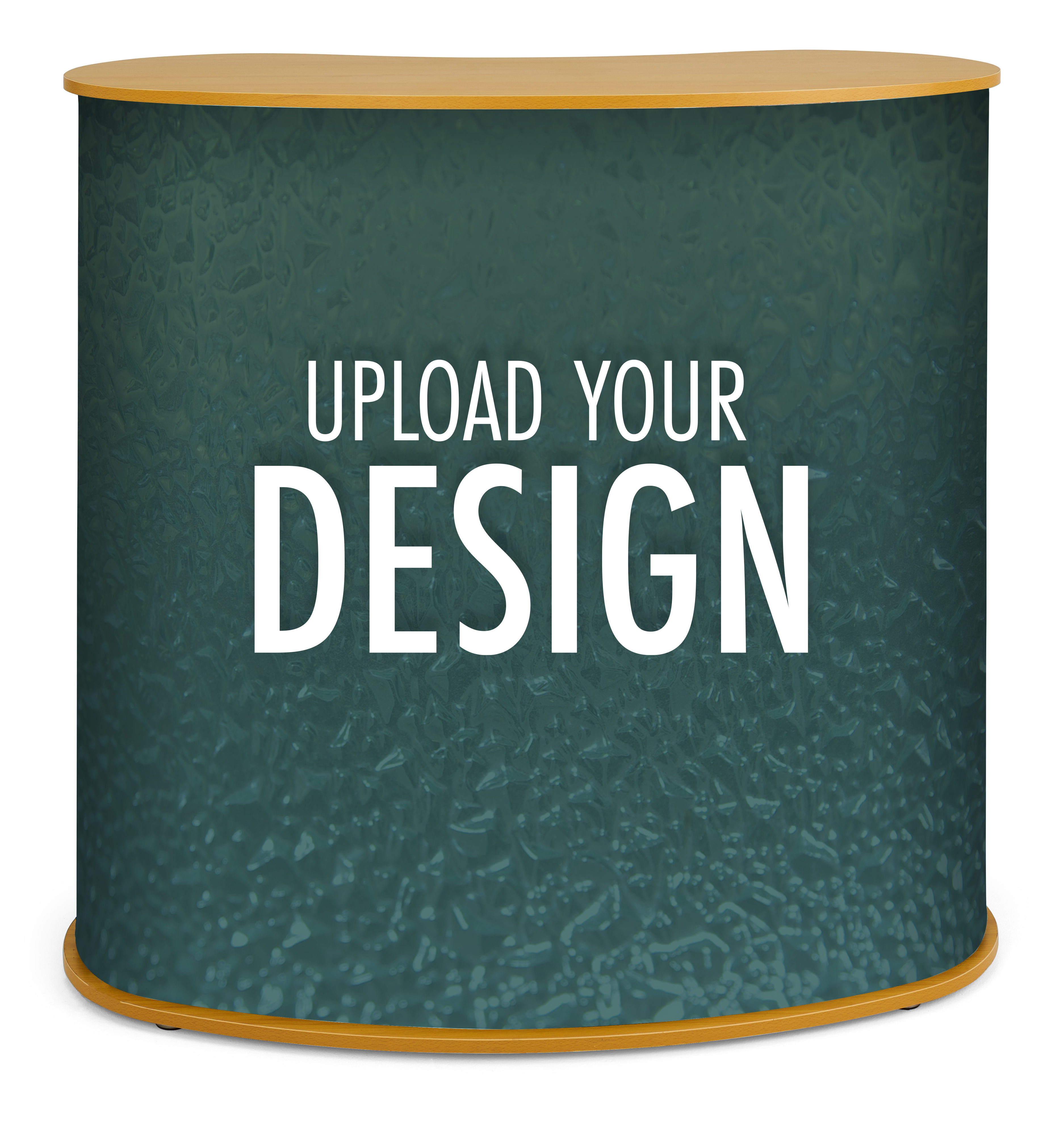 Portable Trade Show Counter | Custom Wraparound Graphics | Displays2Go