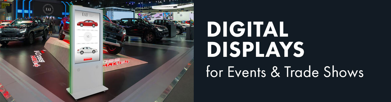 Trade Show Digital Signage | Dynamic Displays for Lasting Impression