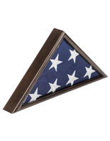 Clear Acrylic Display Case for Flag | Holds 5’ x 8’ Folded Banner