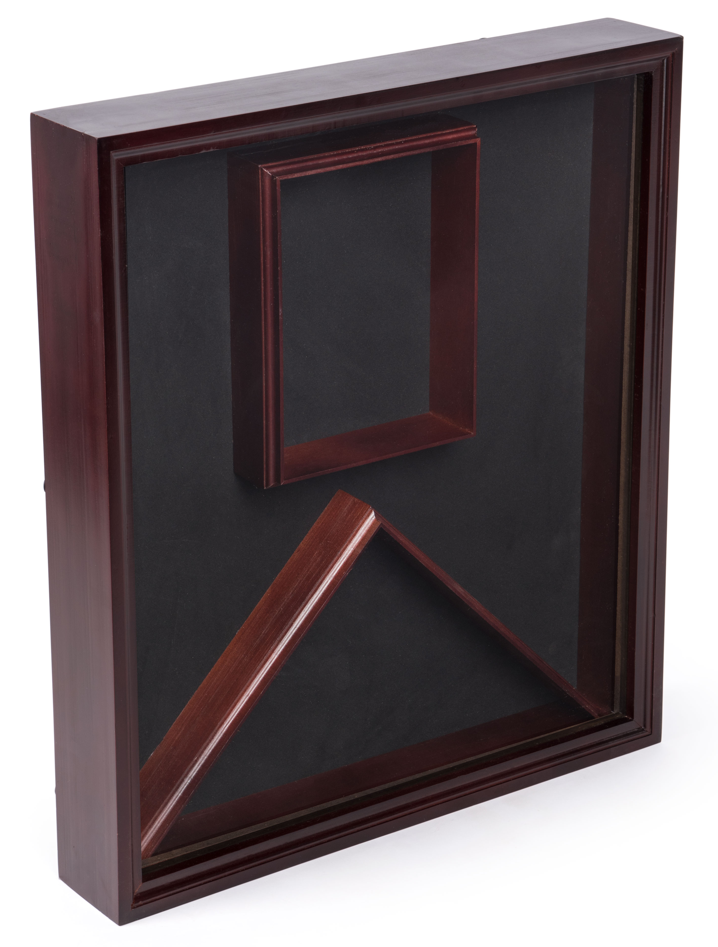 Flag and Certificate Display Case | Inc. 8.5x11 Document Frame ...