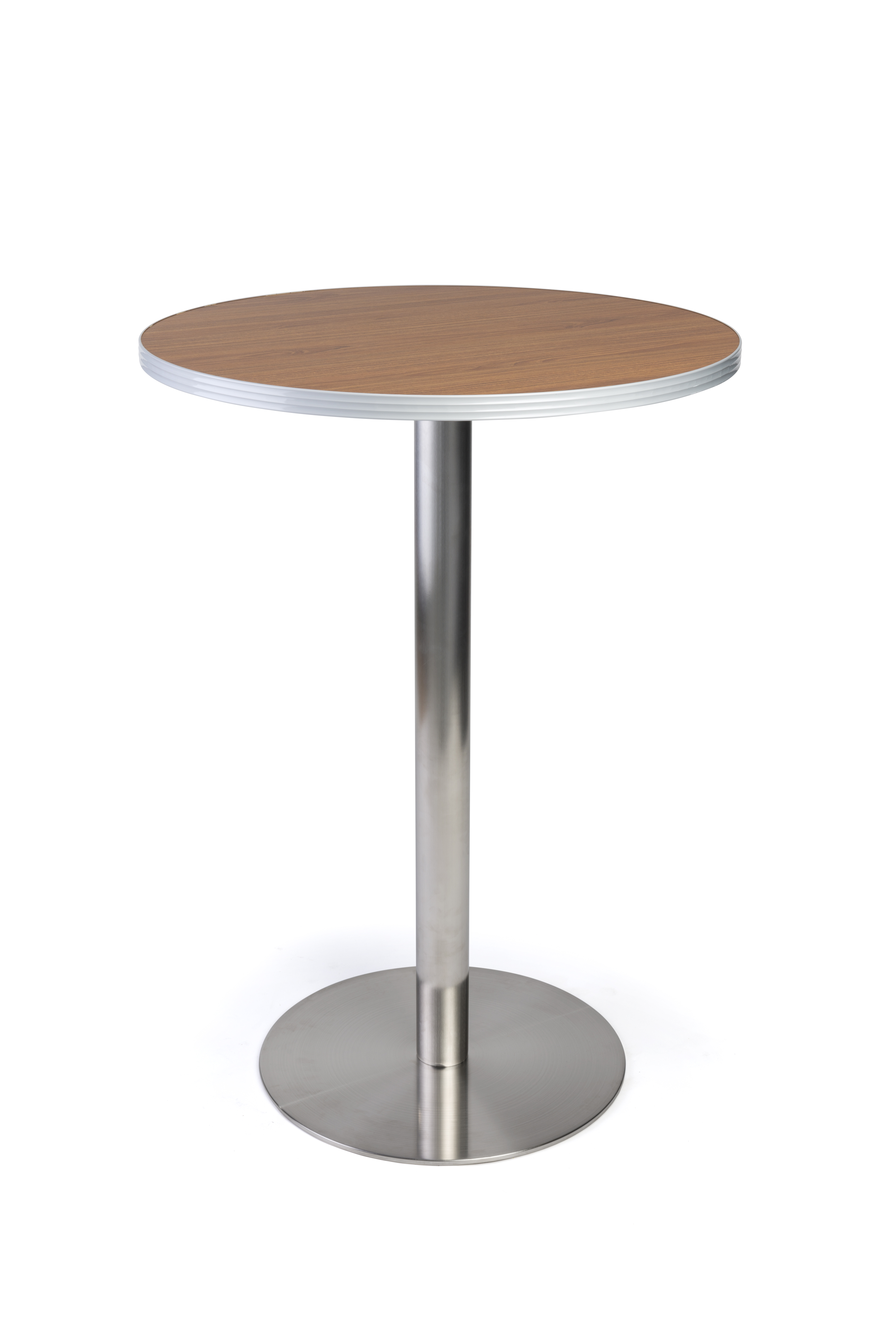 Restaurant Style Bistro Lunchroom Table | 30” Round, 42.25” High ...