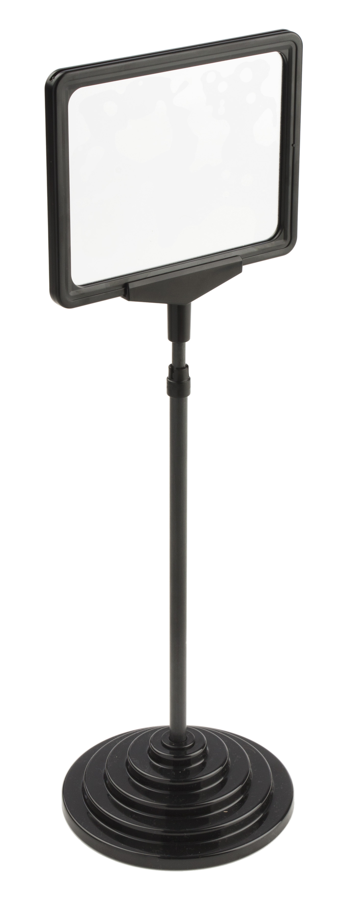 Slide-In Sign Holder Stand | 7 x 5.5 w/ Adjustable Post | Displays2Go
