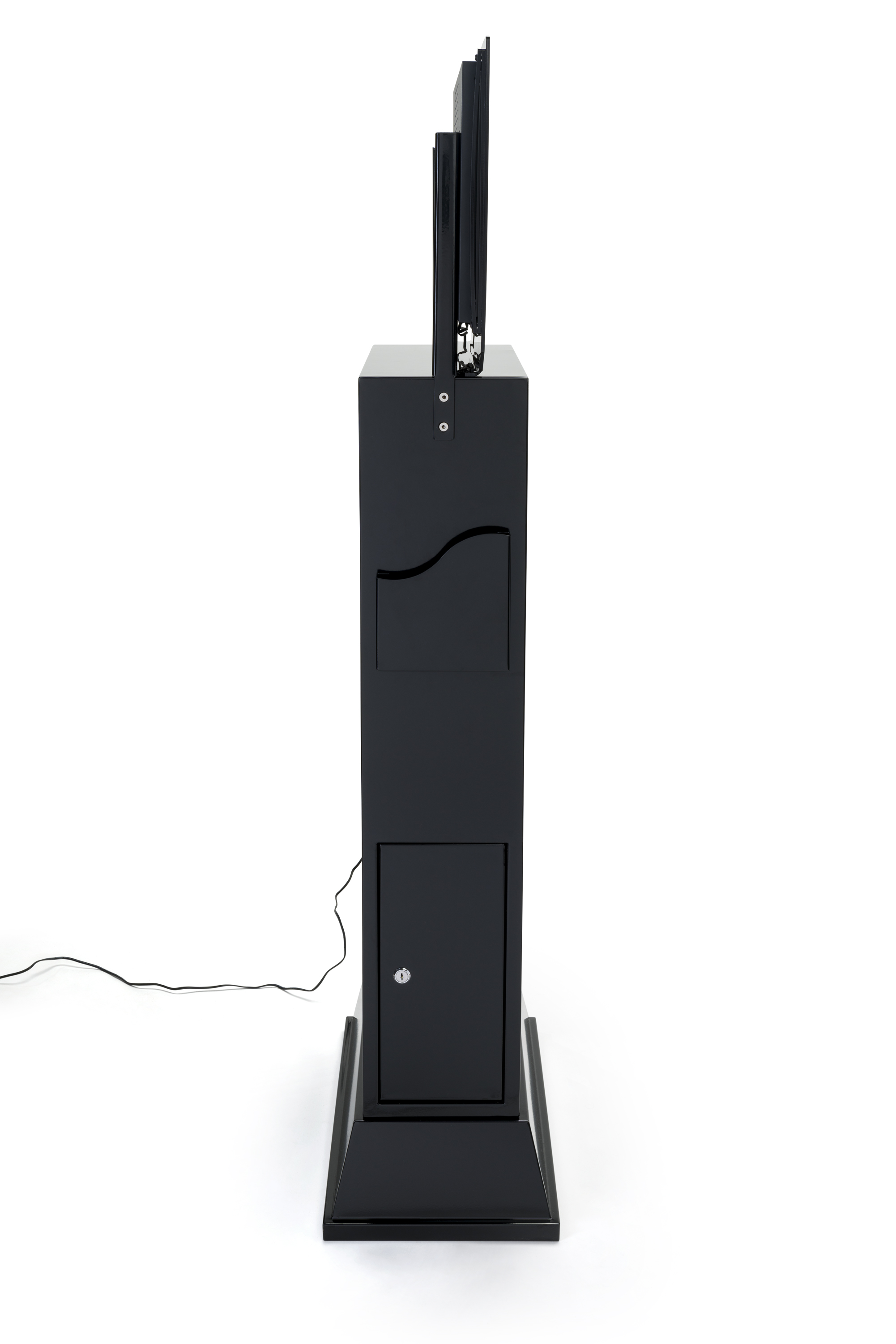 Floor Competition Entry Box with Video Screen | Brochure Pockets ...