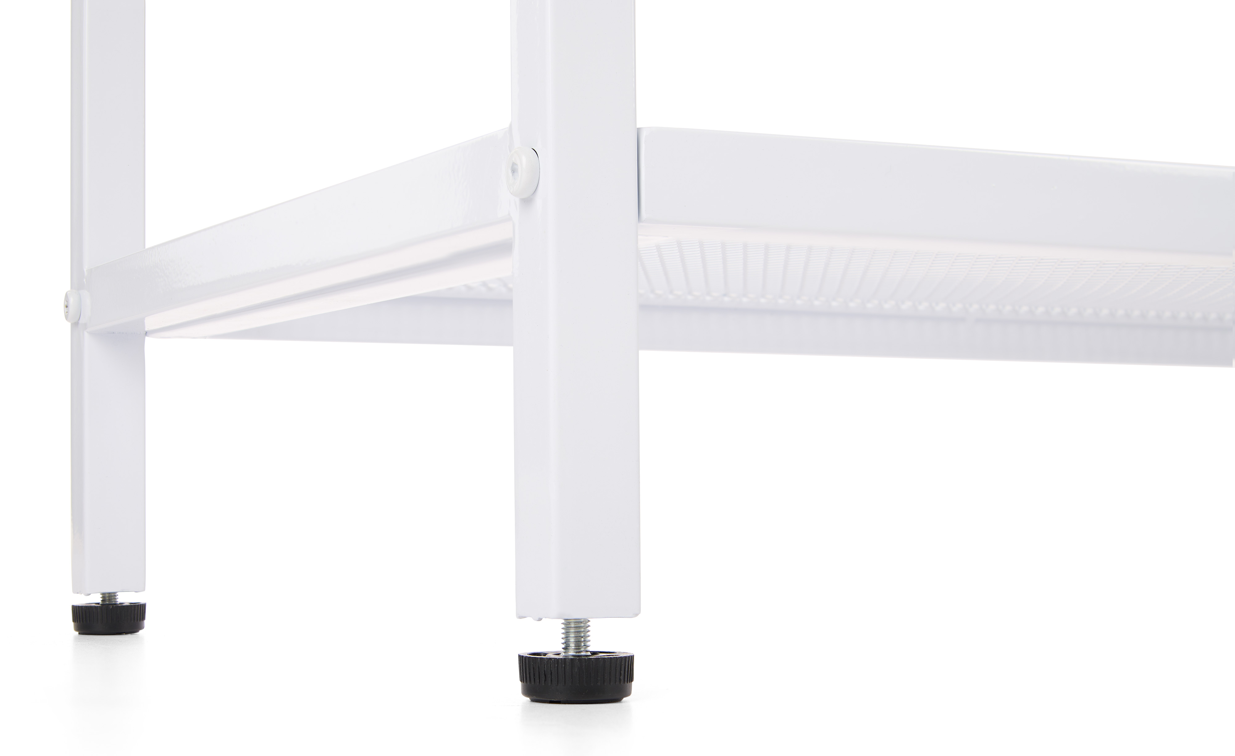 Low Display Table | Durable Iron Powder-Coated Frame | Displays2Go