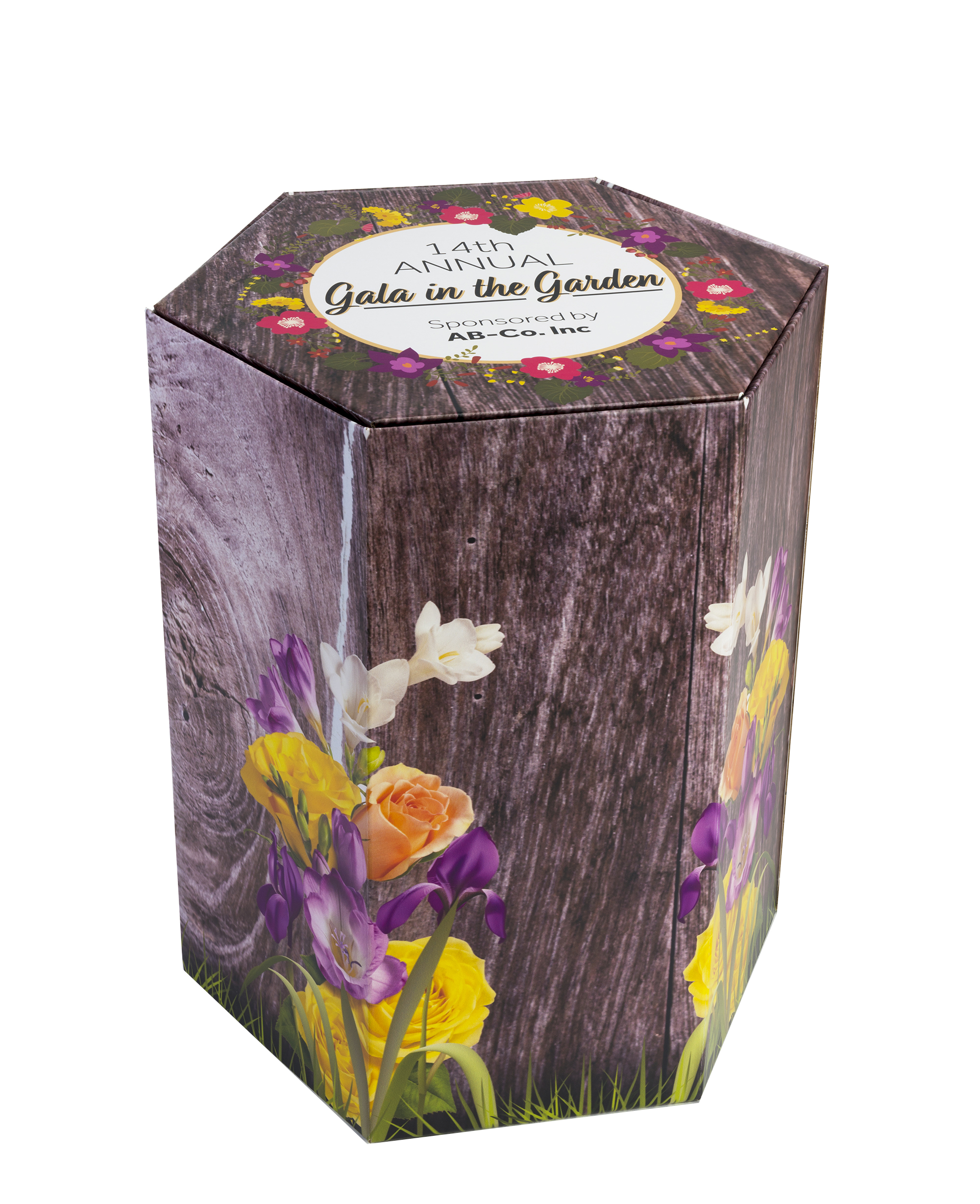 Cardboard Branded Event Table | 29" Tall | Custom Printed | Displays2Go