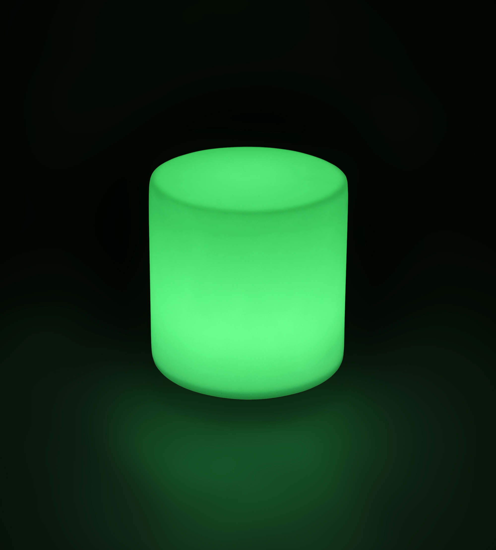 Light Up Round Cocktail Table Stool | With Rechargeable Battery ...
