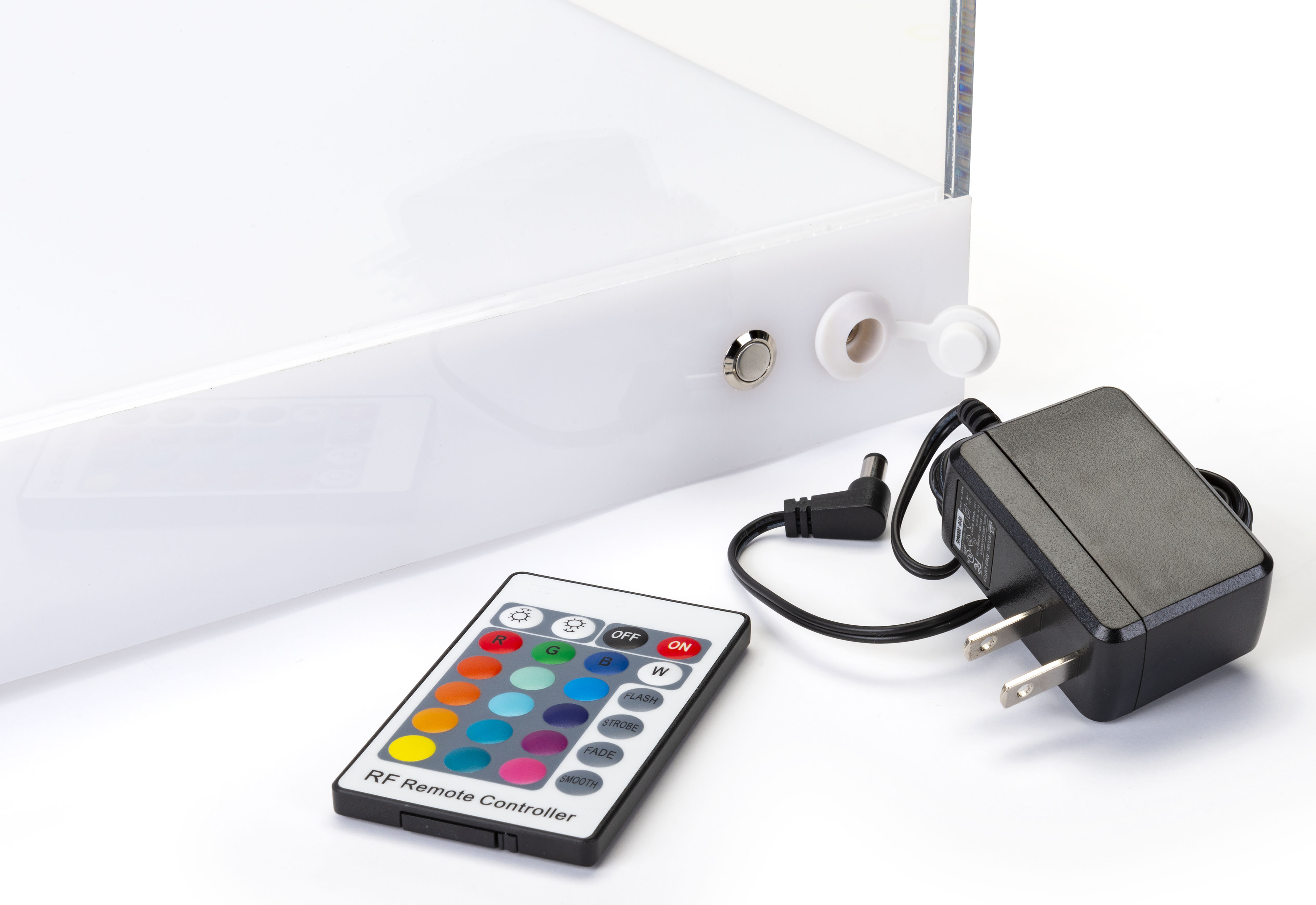 Lighted Acrylic Display Case | Color-Changing LED Illumination ...