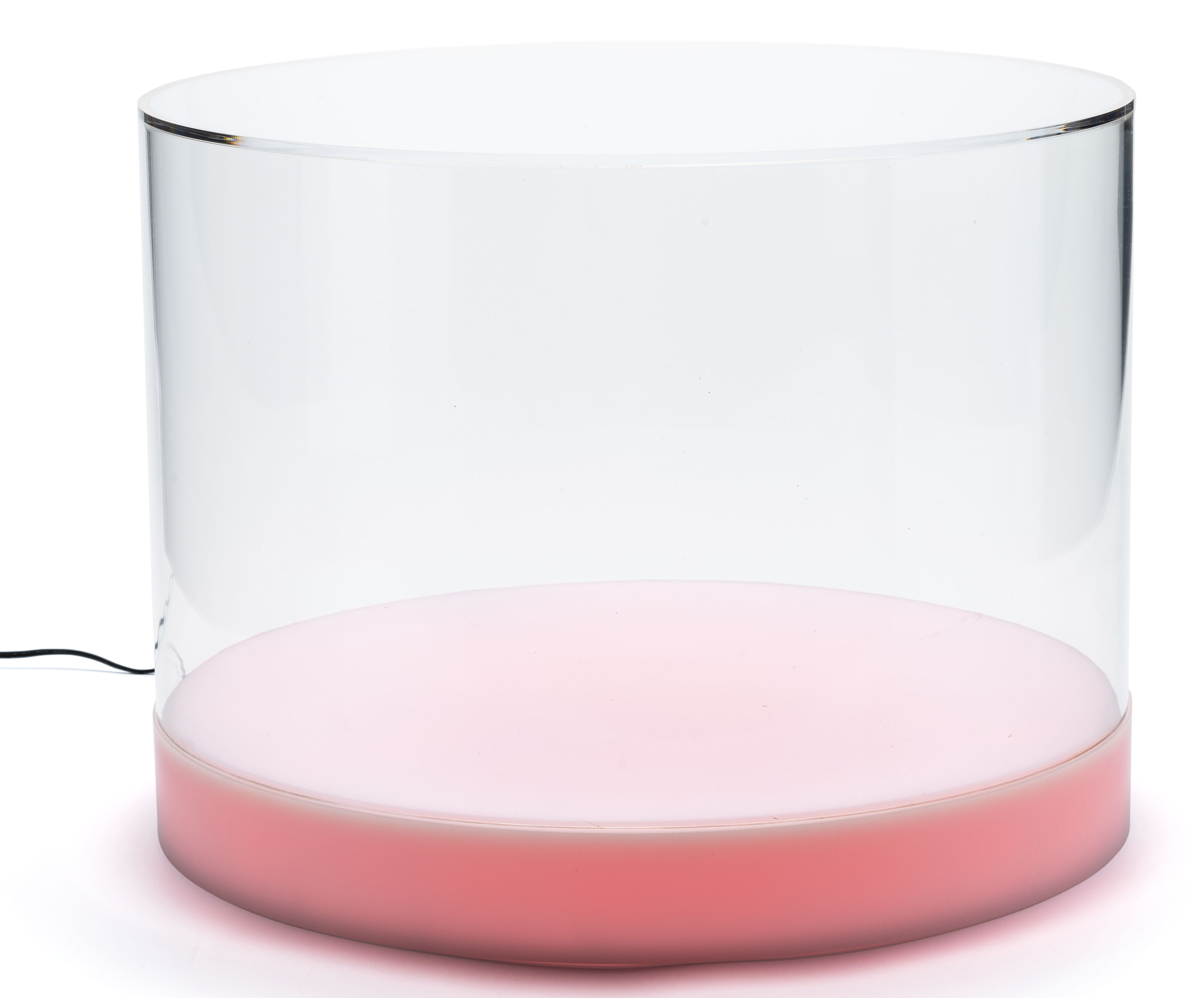 LED Acrylic Display Cylinder | Color-Changing Illuminated Base ...