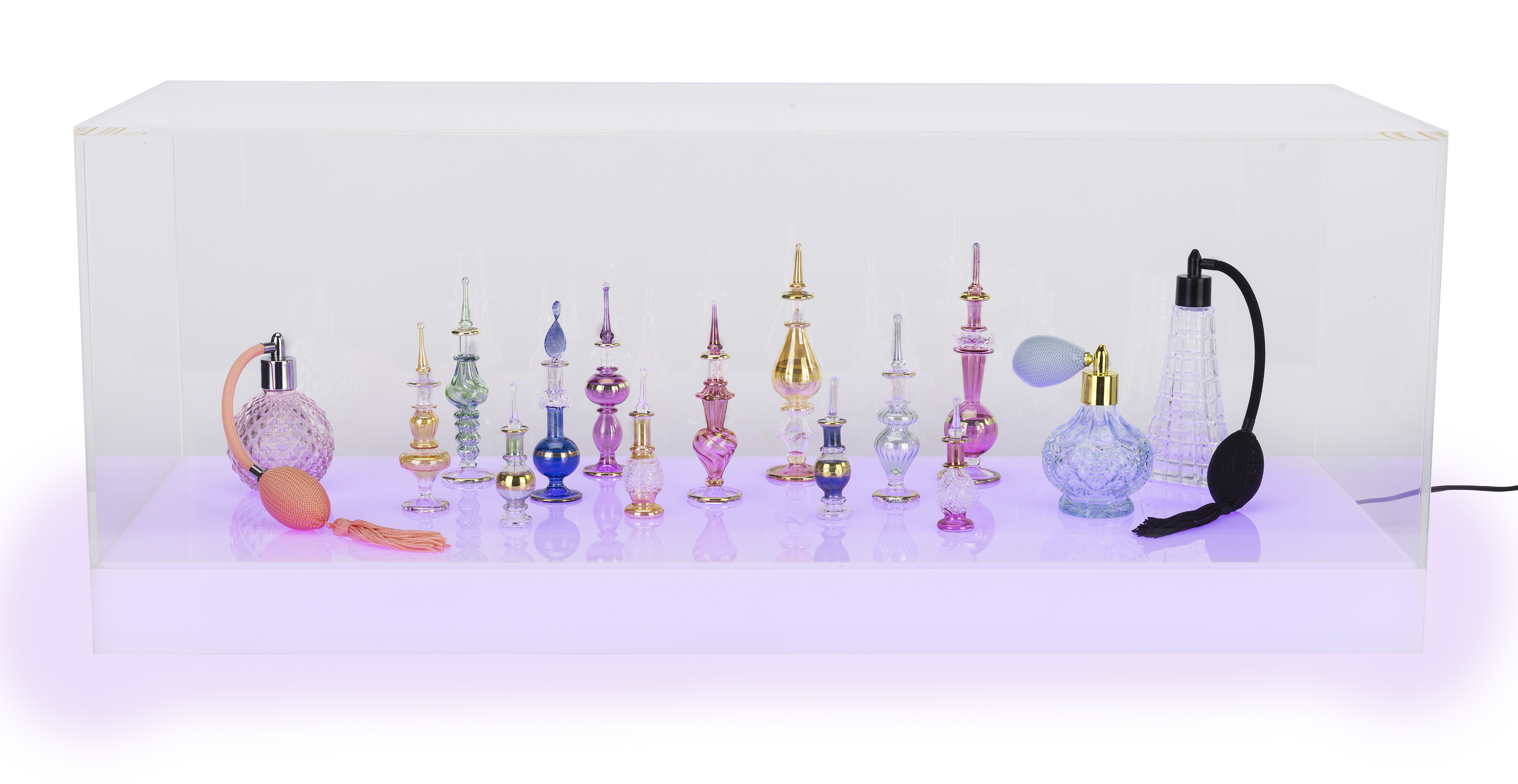 Lighted Acrylic Display Case | Color-Changing LED Illumination ...