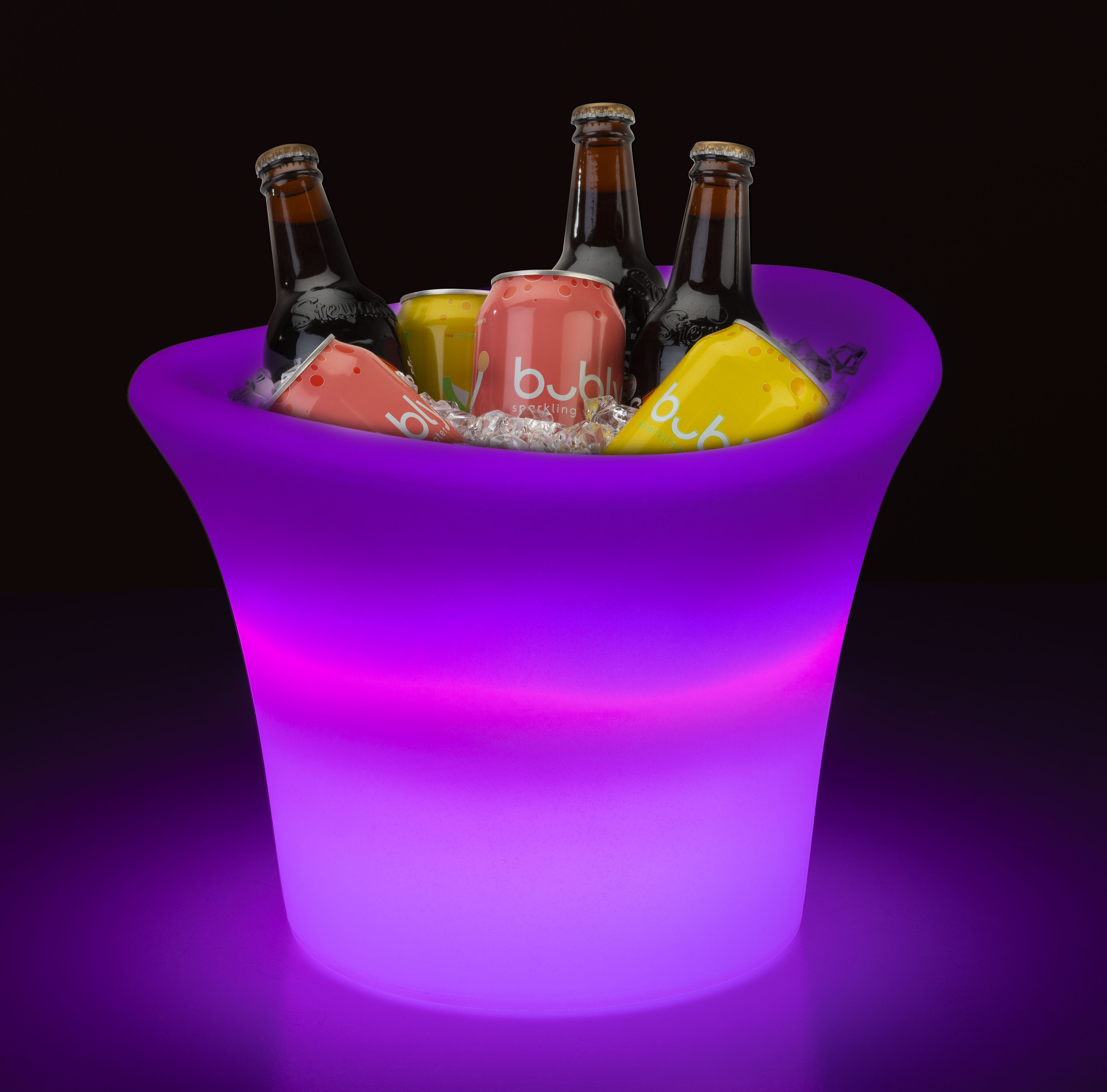 LED Ice Bucket | Light Up Tubs Chill Beer, Wine, or Champagne | Displays2Go