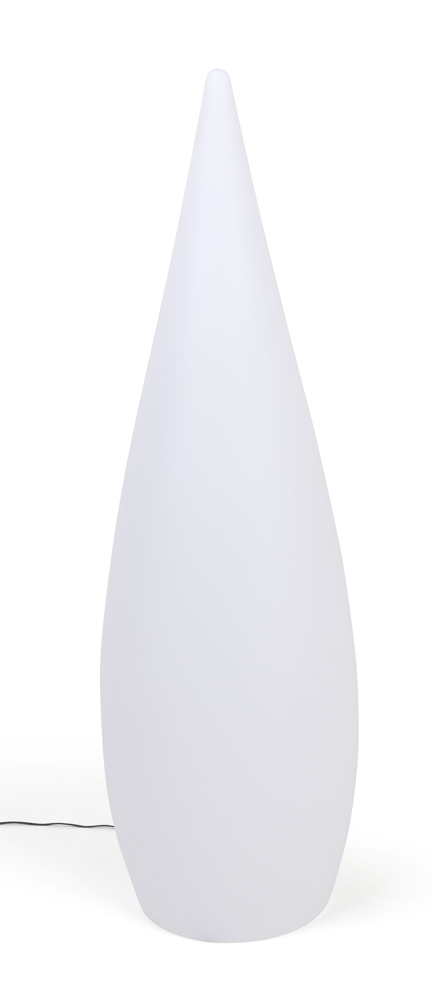 LED Outdoor Teardrop Lamp | 48.5" Tall Illuminated Floor Light ...