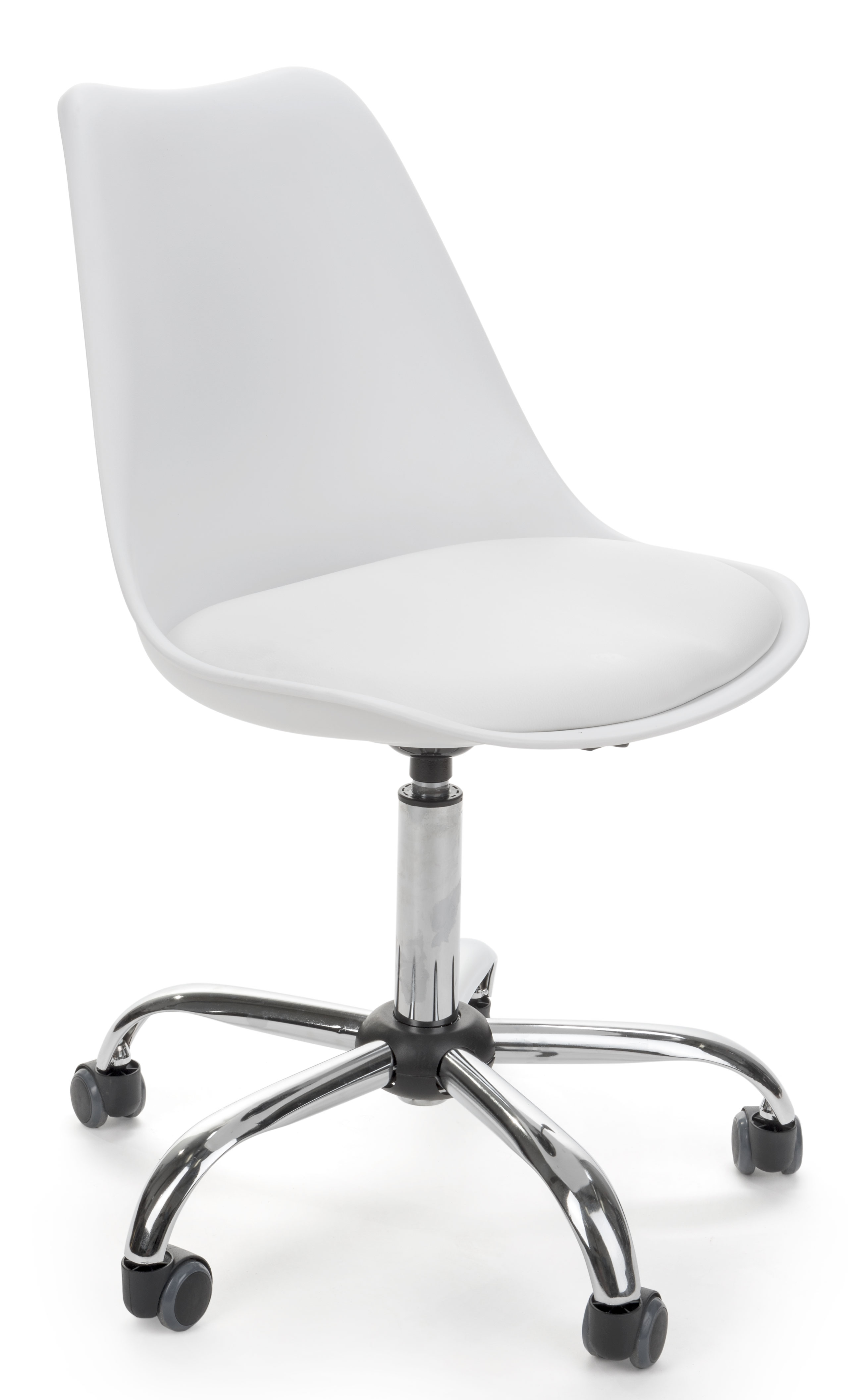 Modern Molded Wheelie Chair | Adjustable Height | Displays2Go