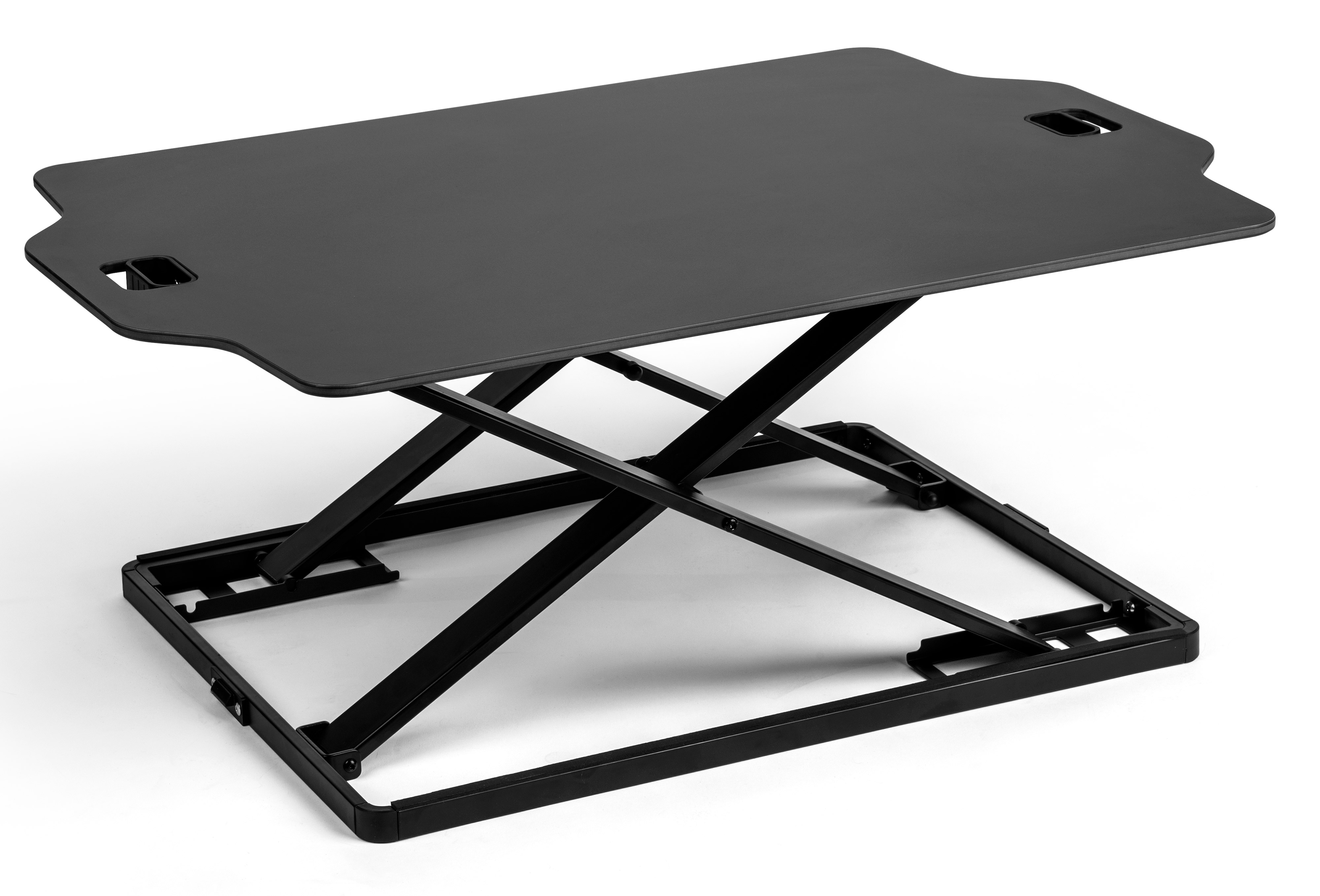 Fold-In Standing Workstation Riser | 22 lb Weight Capacity | Displays2Go