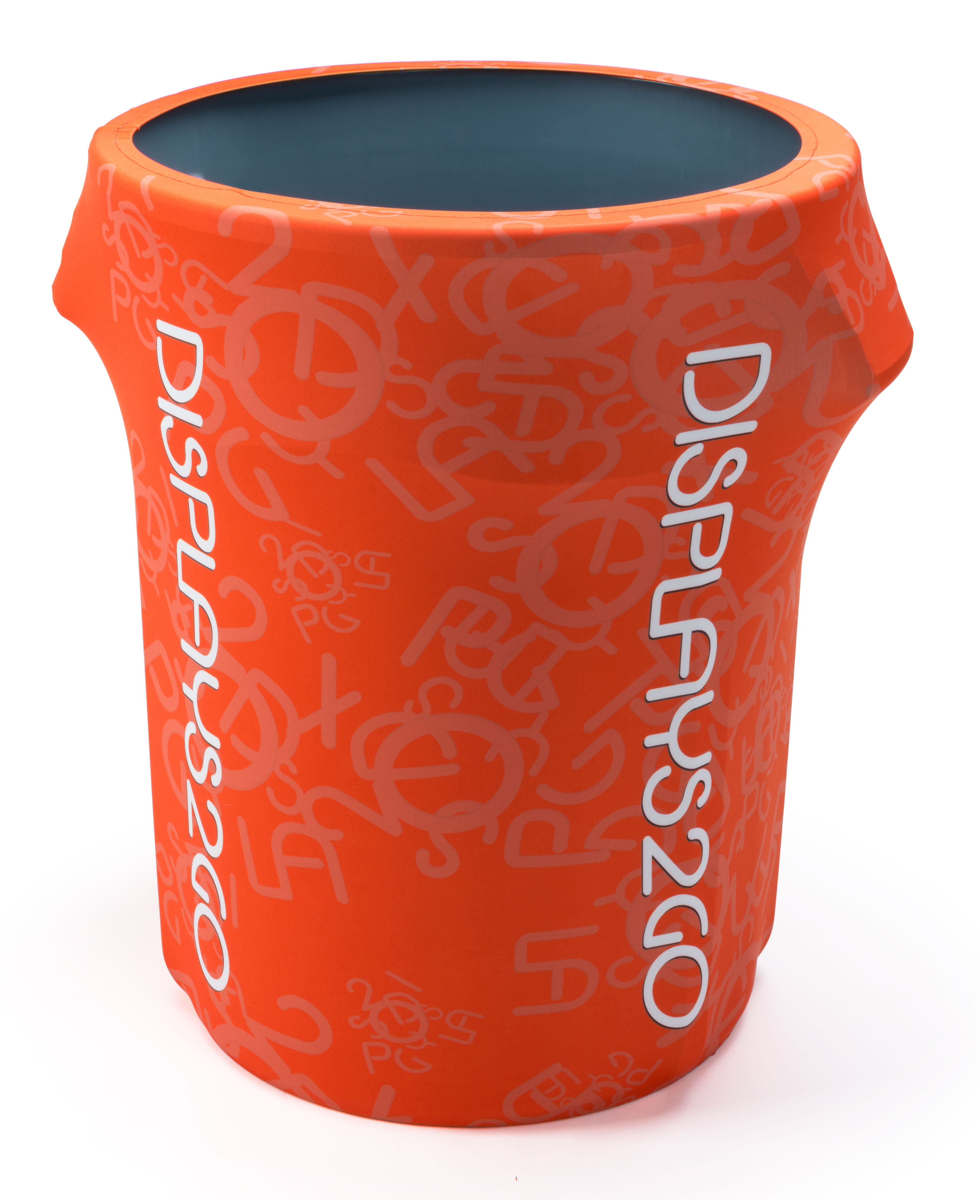 Full Color 55-Gal Garbage Can Cover | Custom Advertising | Displays2Go