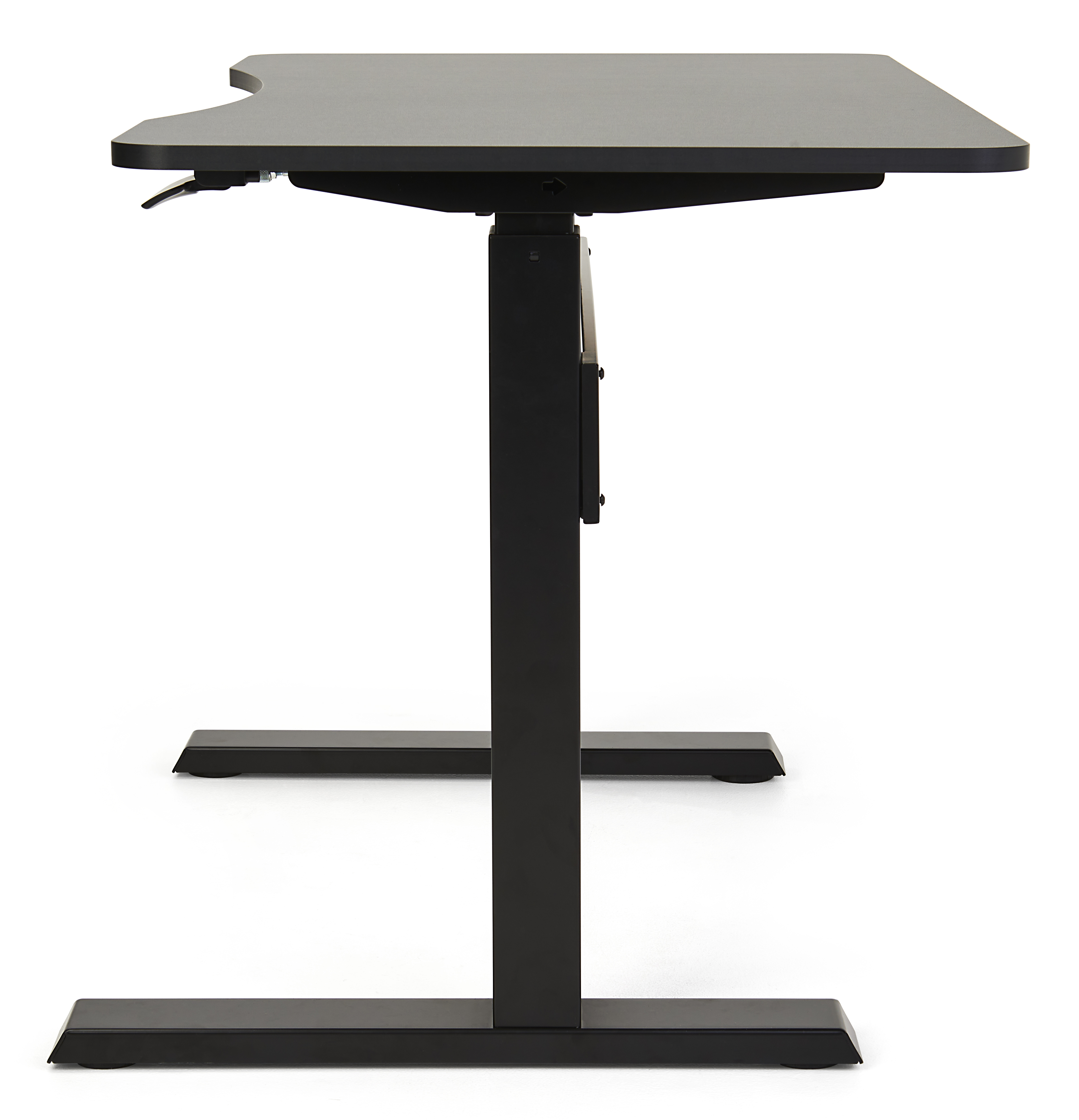 Pneumatic Height Adjustable Standing Desk | Reinforced Crossbar ...