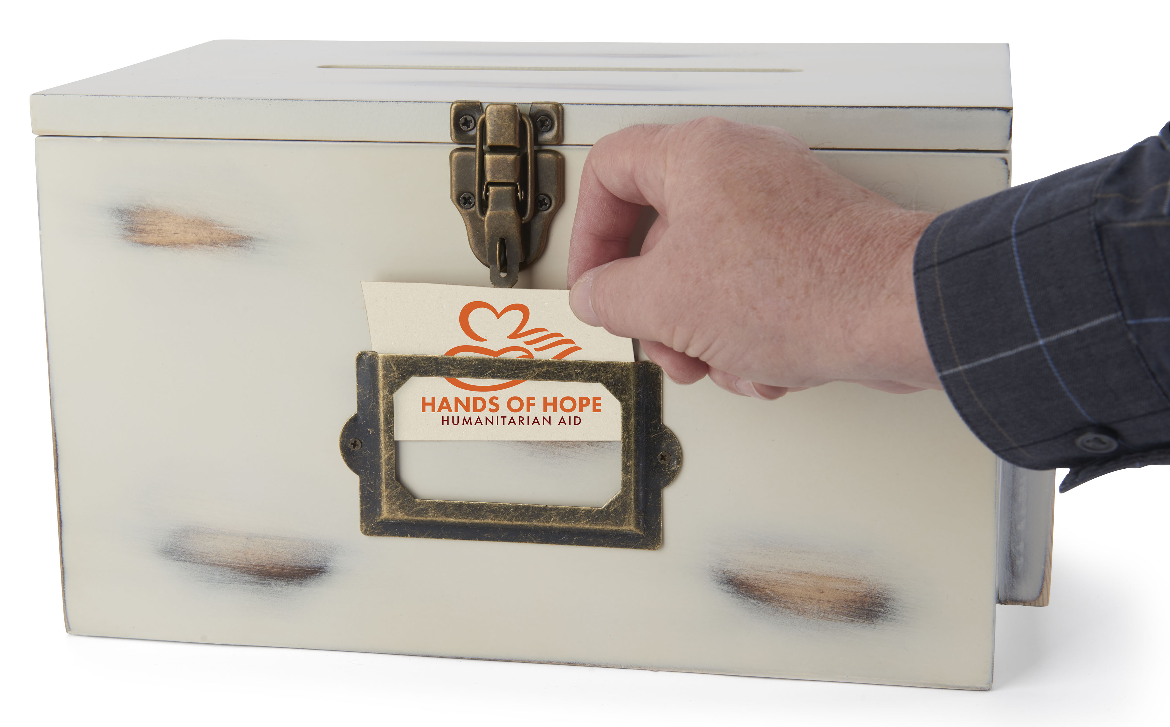 Wooden Wedding Card Box | 4" x 2" Signage Frame | Displays2Go