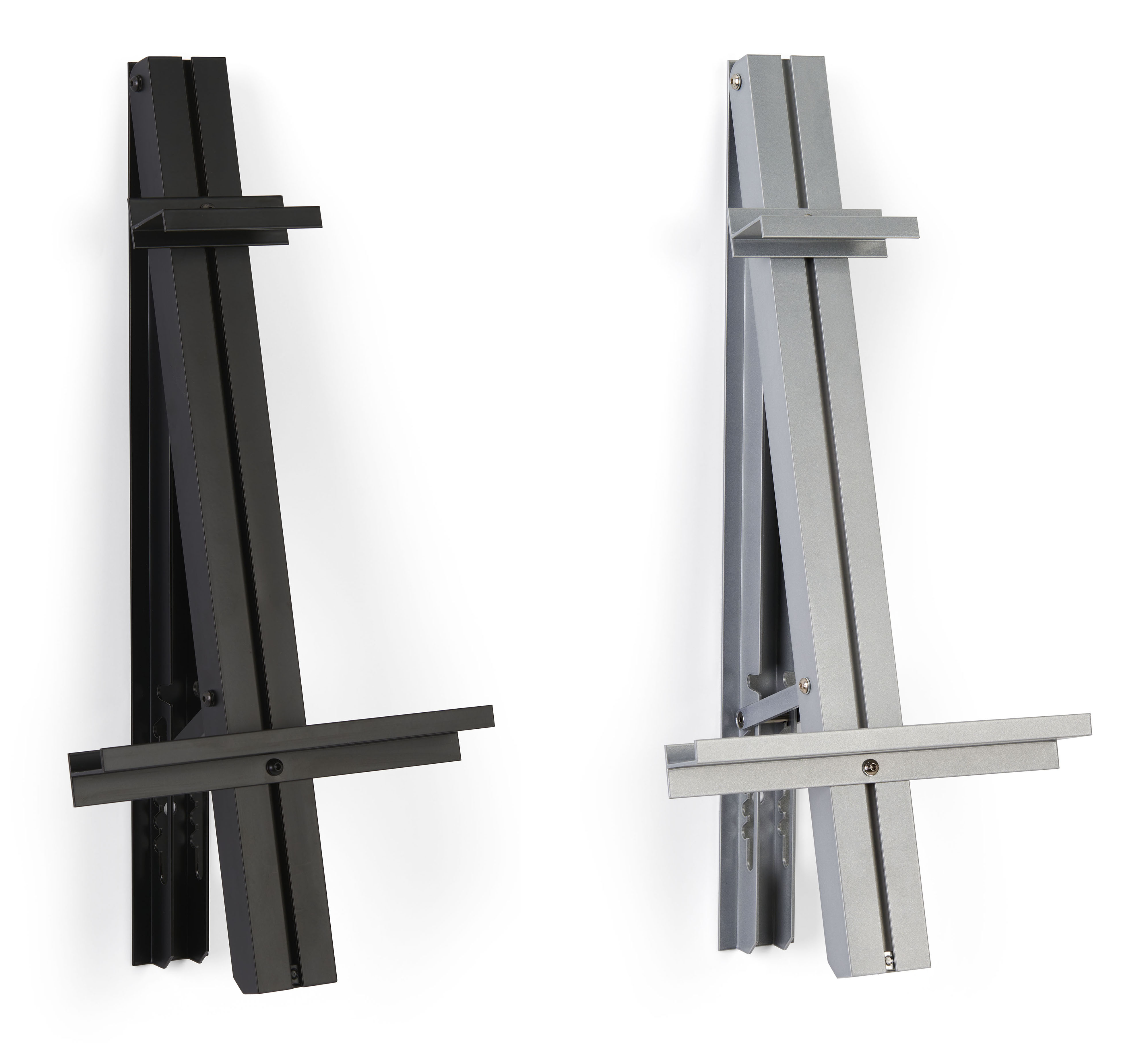 Metal Easel For Frames Displays2go Adjustable Wall Mount Easel - Black ...
