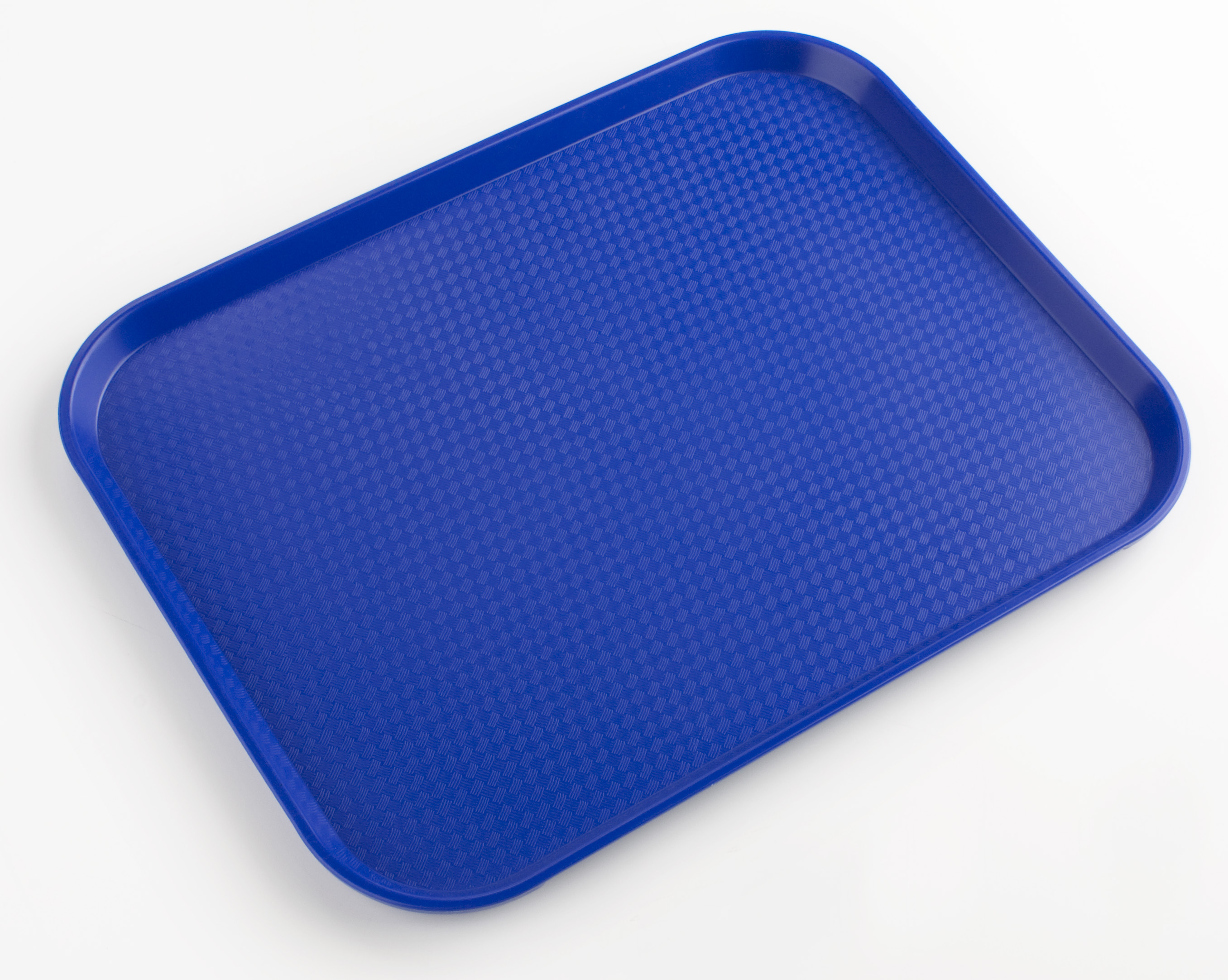 Blue Fast Food Tray - Cafeteria & Buffet Style Tray | Displays2Go