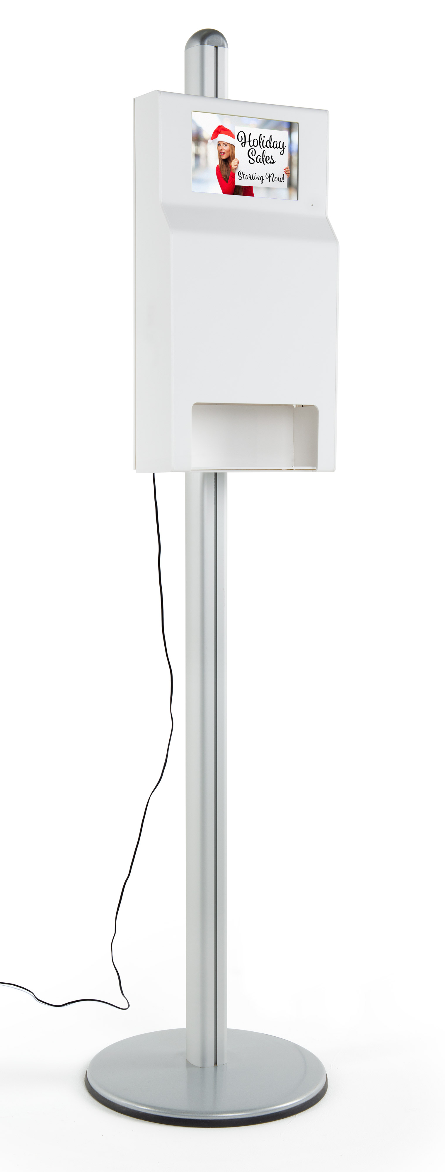 Sanitizer Dispenser with Electronic Sign | 10.1" Digital Screen ...