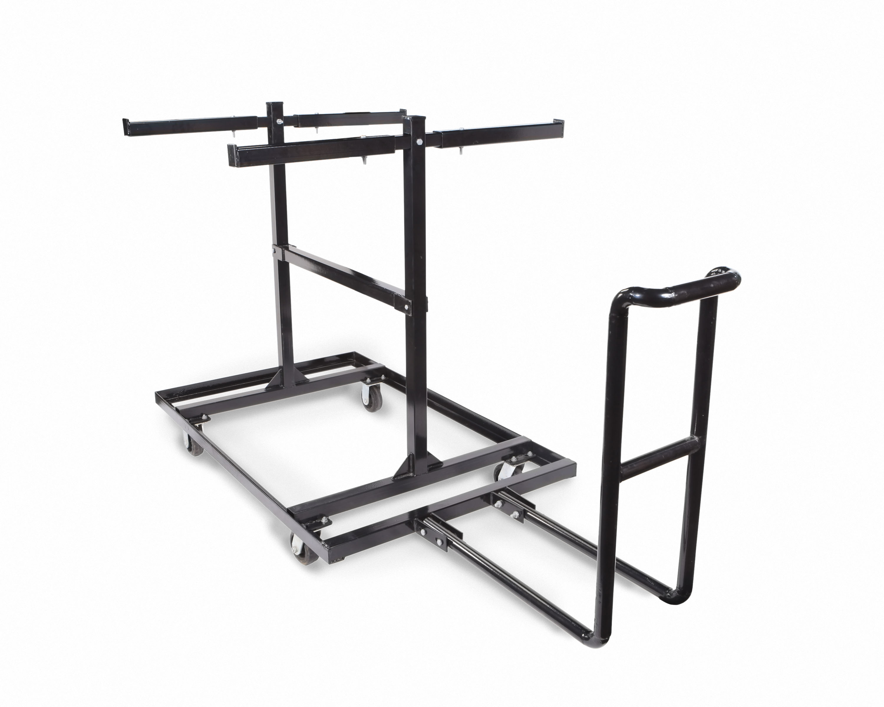 Portable Barricade Cart | 30-Barrier Storage Capacity | Displays2Go