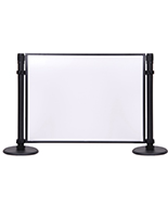 Stanchion Panel Post Collar | 4-Way Connectivity