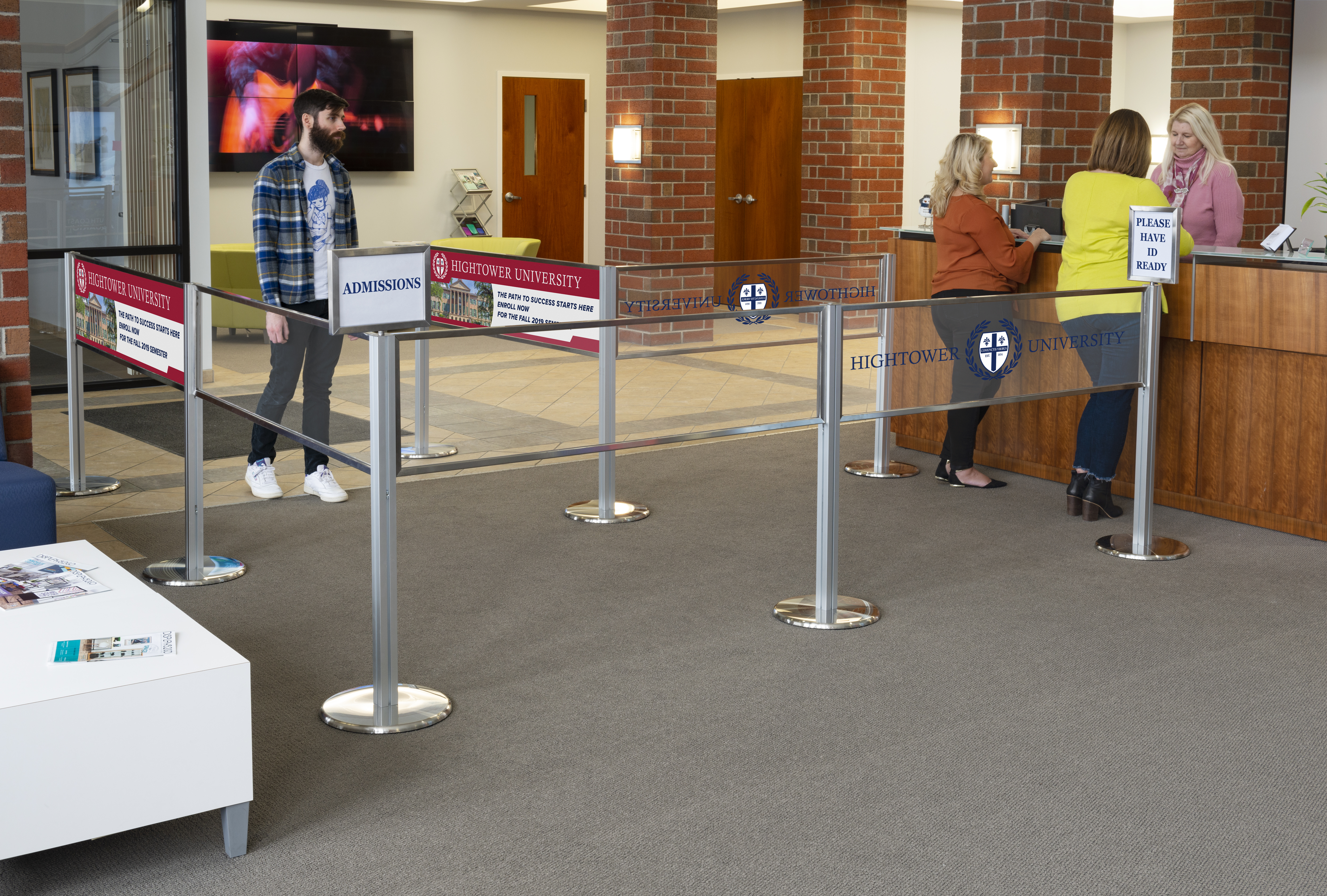 Rigid Rail Signage | Custom Inserts for Post and Panel Systems ...