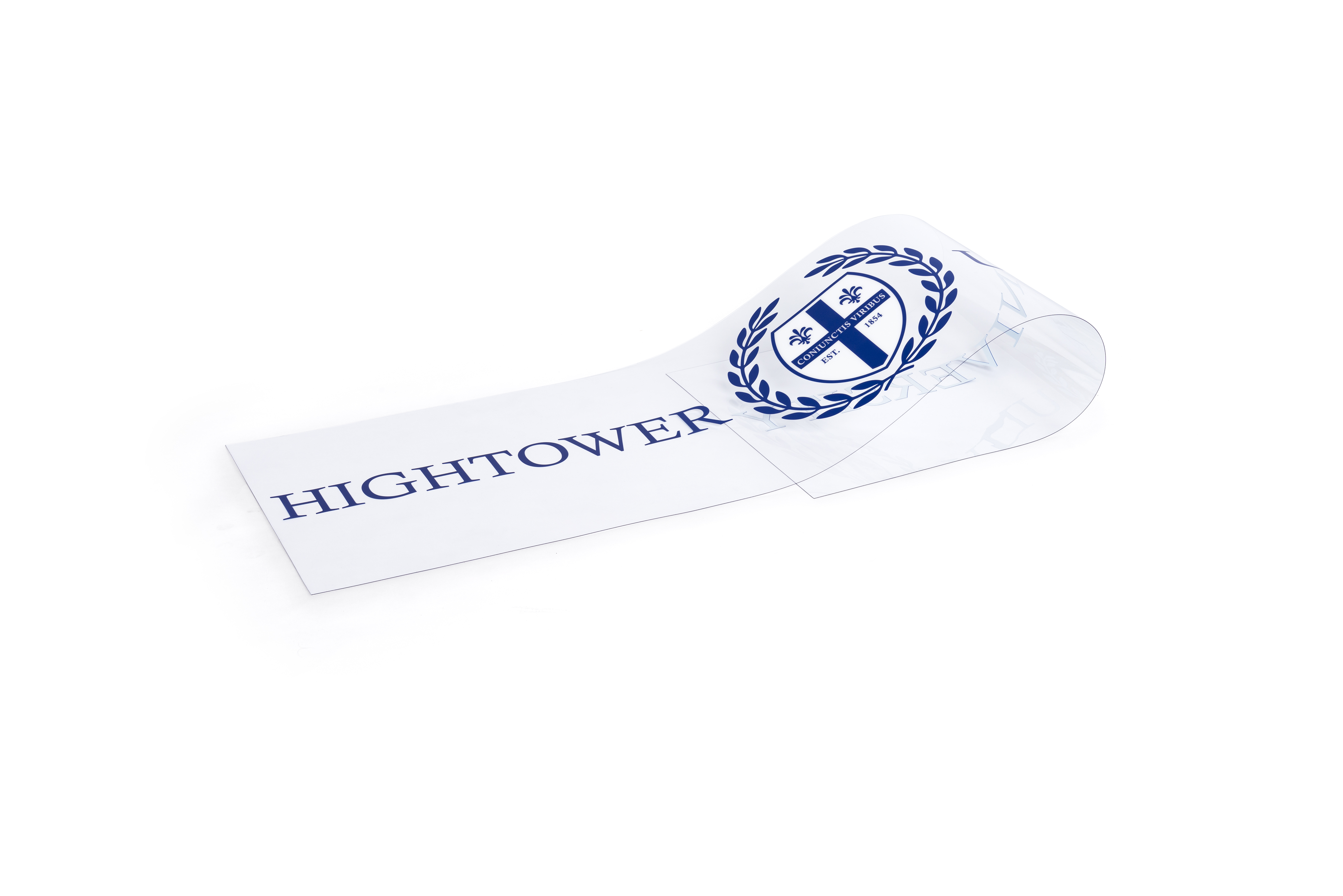 Acrylic Stanchion Panel Graphic | Custom Branding Clear Insert ...