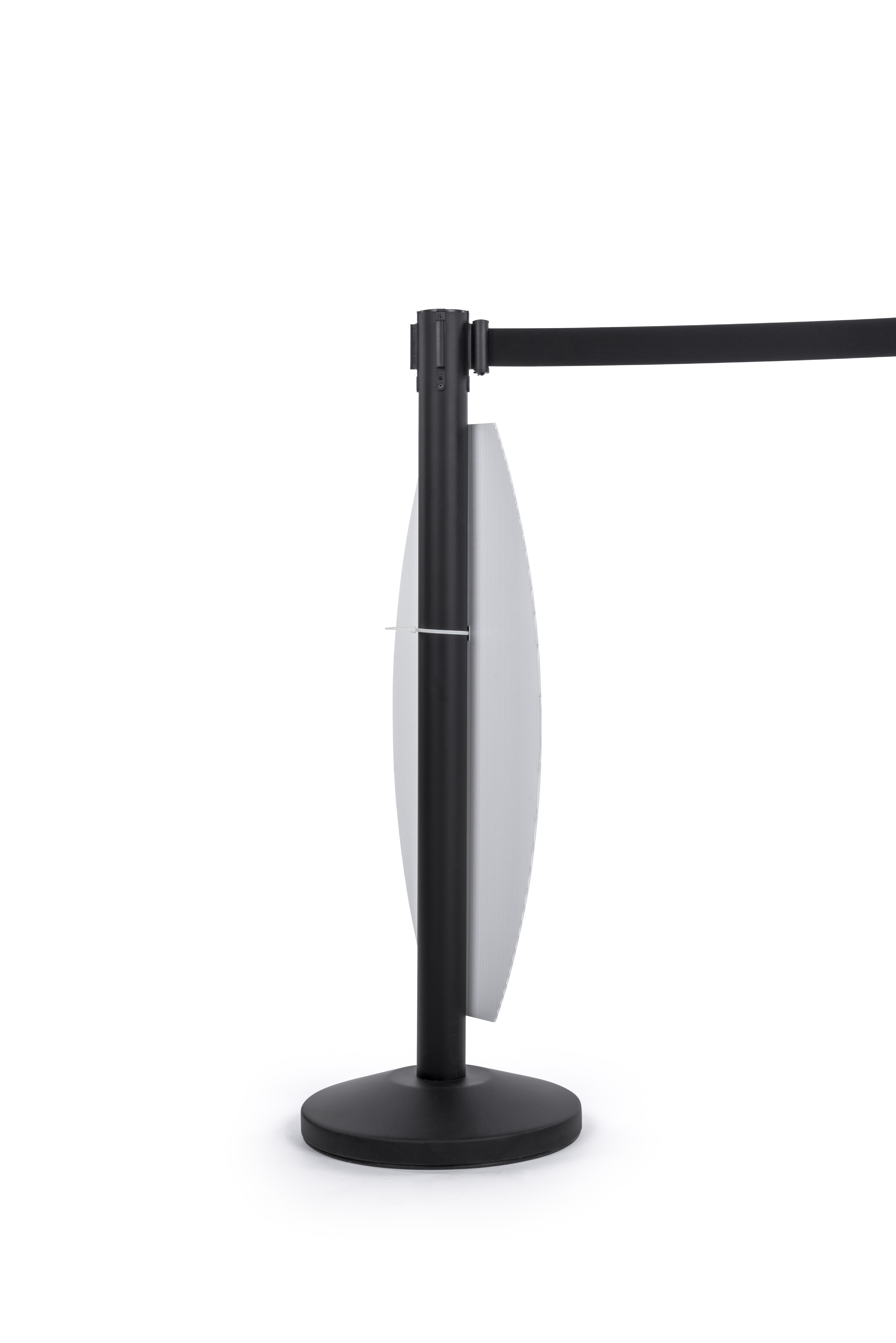 Crowd Control Single Post Signage | Social Distancing Graphics ...