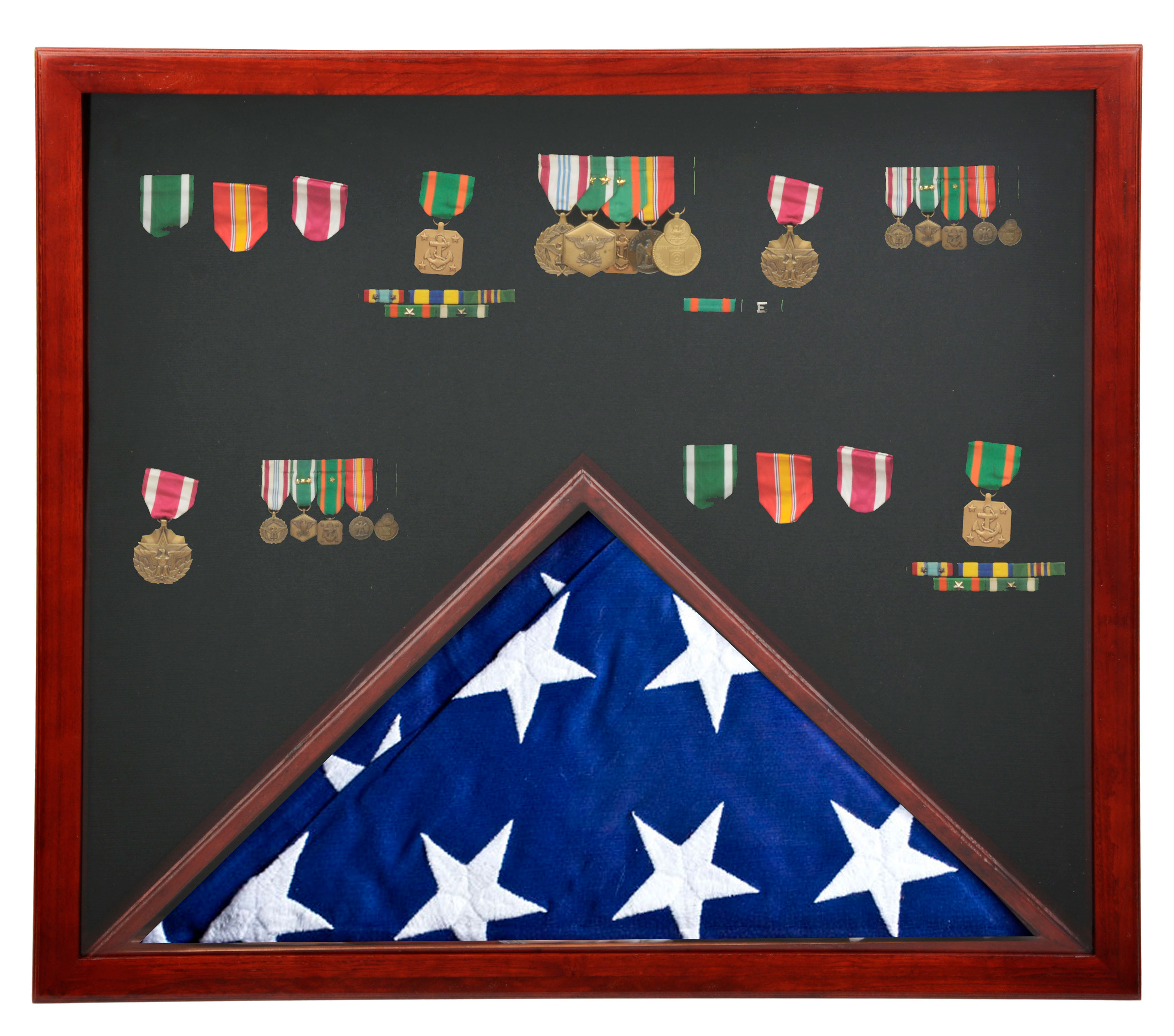 Flag Shadow Box | MDF Shadow Box for Military Memorabilia | Displays2Go